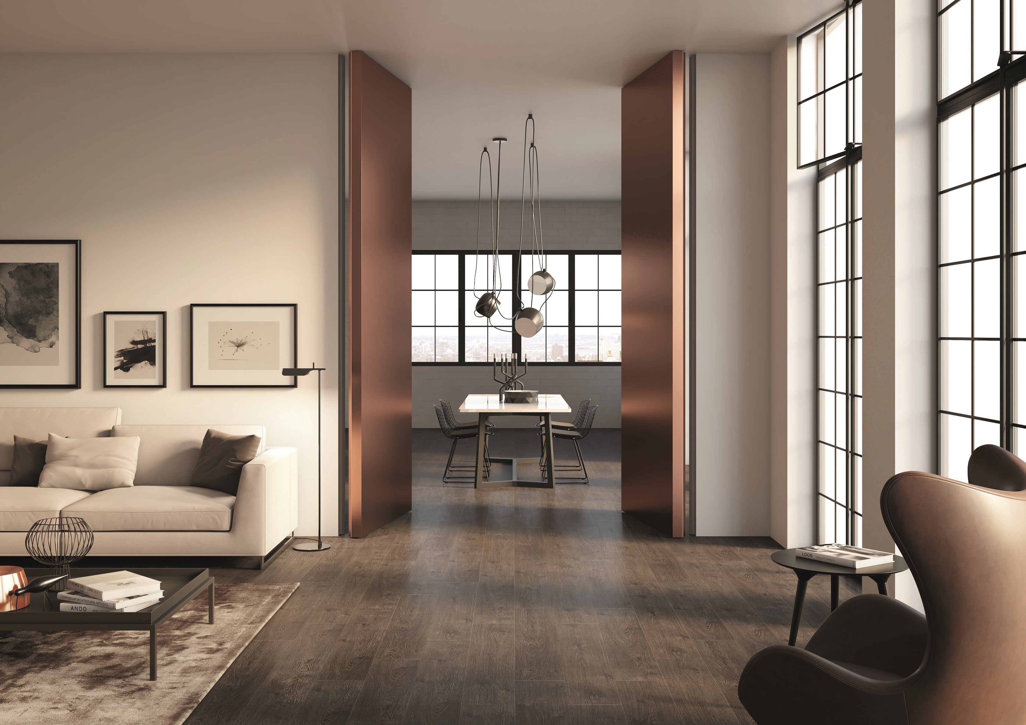 Porte Pivotante Verticale FILO 10 By Linvisibile