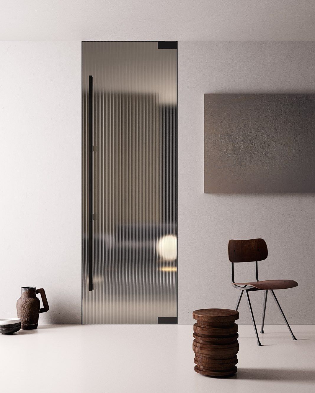 FILOMURO Pivot flush-fitting door By GAROFOLI
