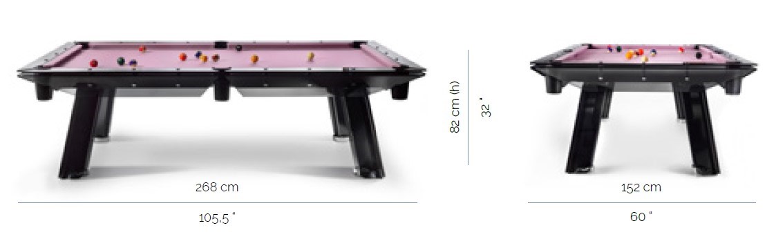 FILOTTO DARK game table By Impatia design Adriano Design