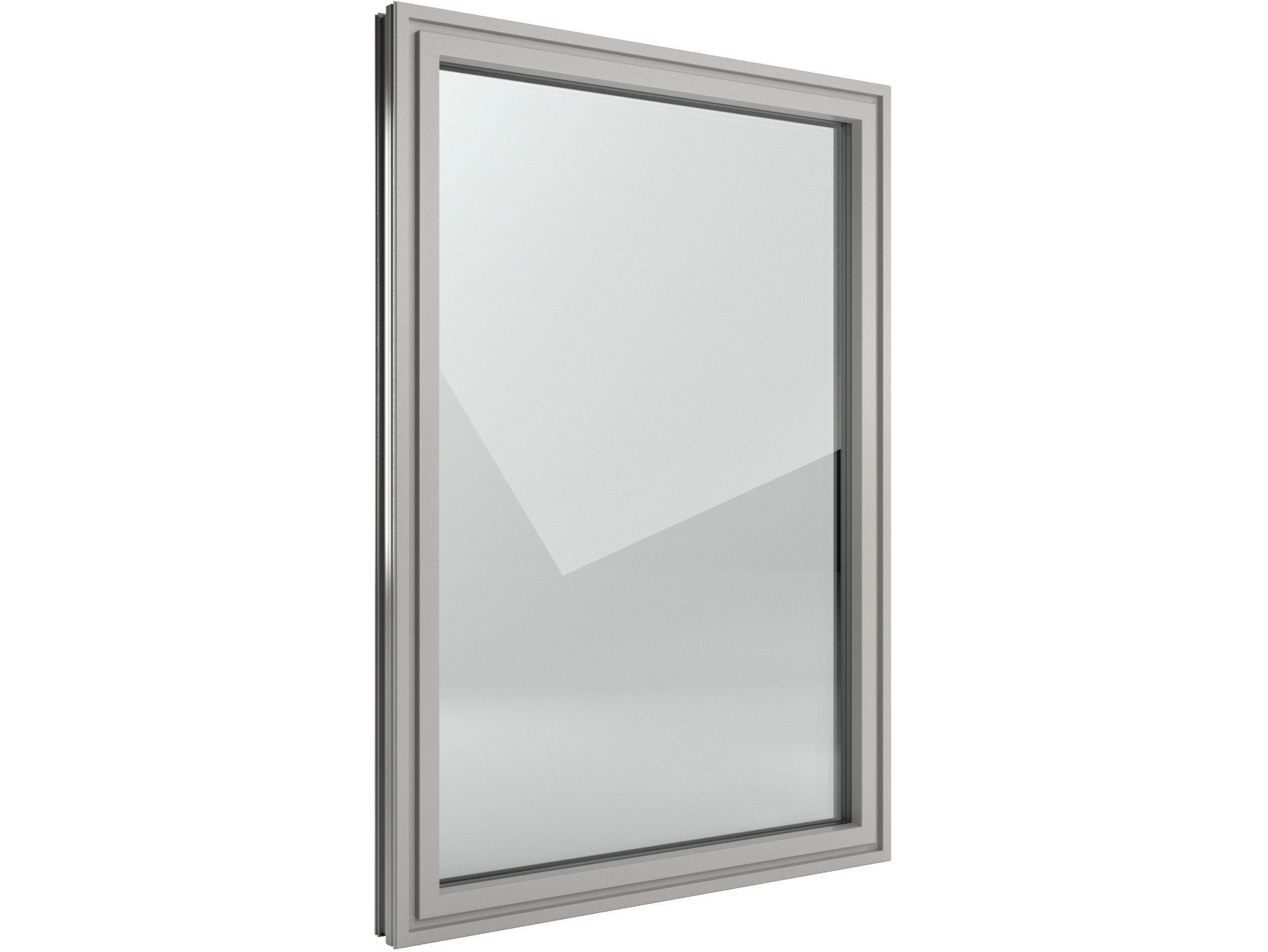 Aluminium and FoRes thermal break window FIN-Project Fixed element ...