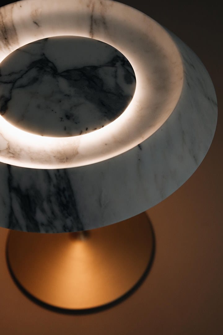 FIORE CALACATTA GOLD Marble table lamp By Maami Home | design Fábio ...