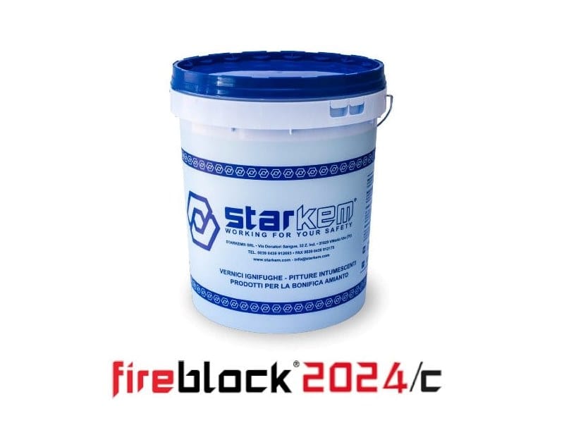 FIREBLOCK® 2024/C Fireproof paint By STARKEM® Srl