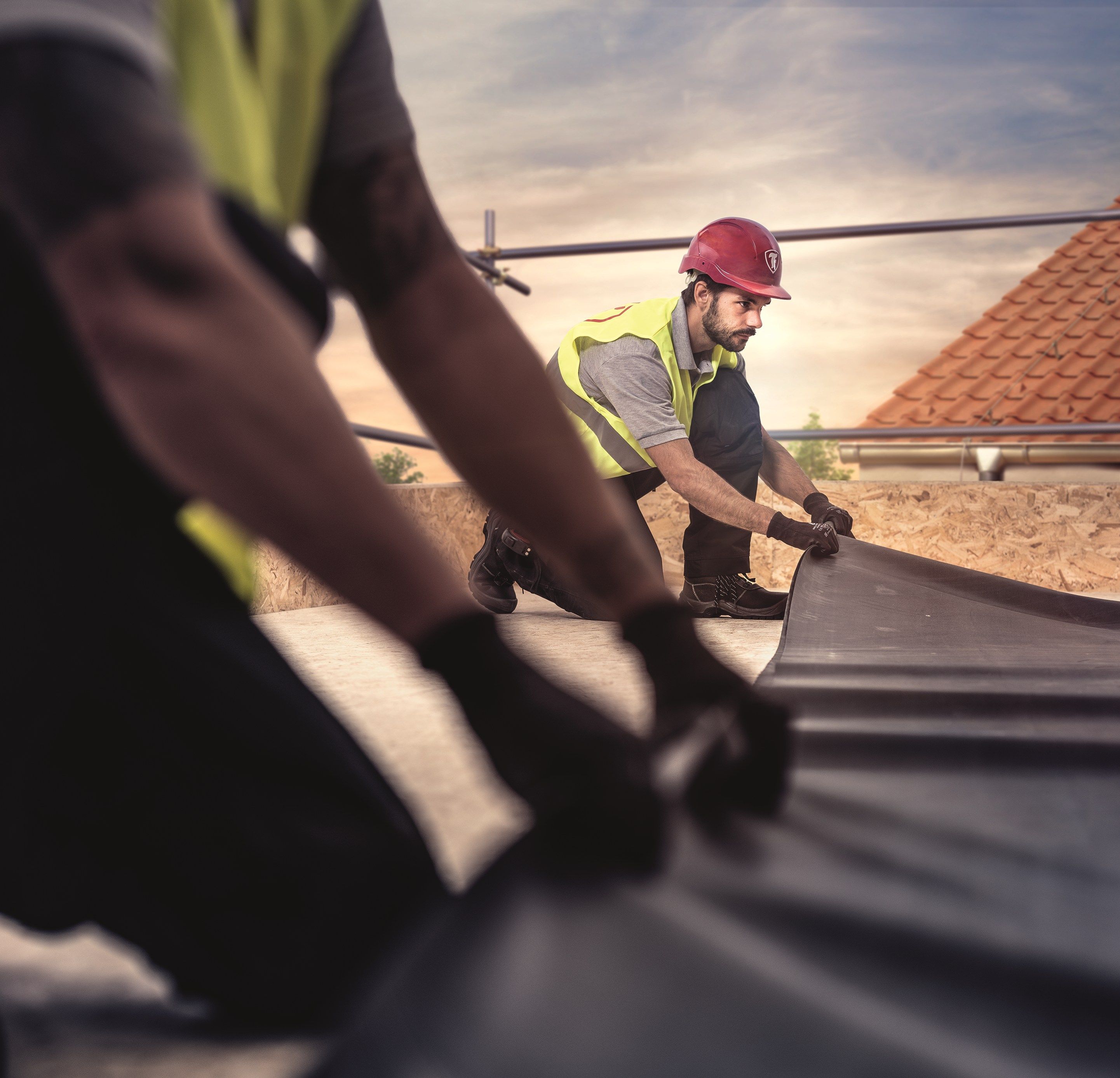 Prefabricated polymer membrane FIRESTONE RUBBERCOVER™ EPDM By Firestone ...