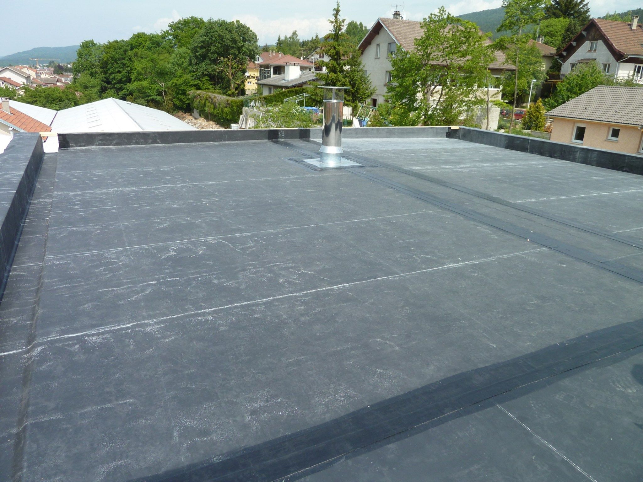 Prefabricated polymer membrane FIRESTONE RUBBERCOVER™ EPDM By Firestone ...