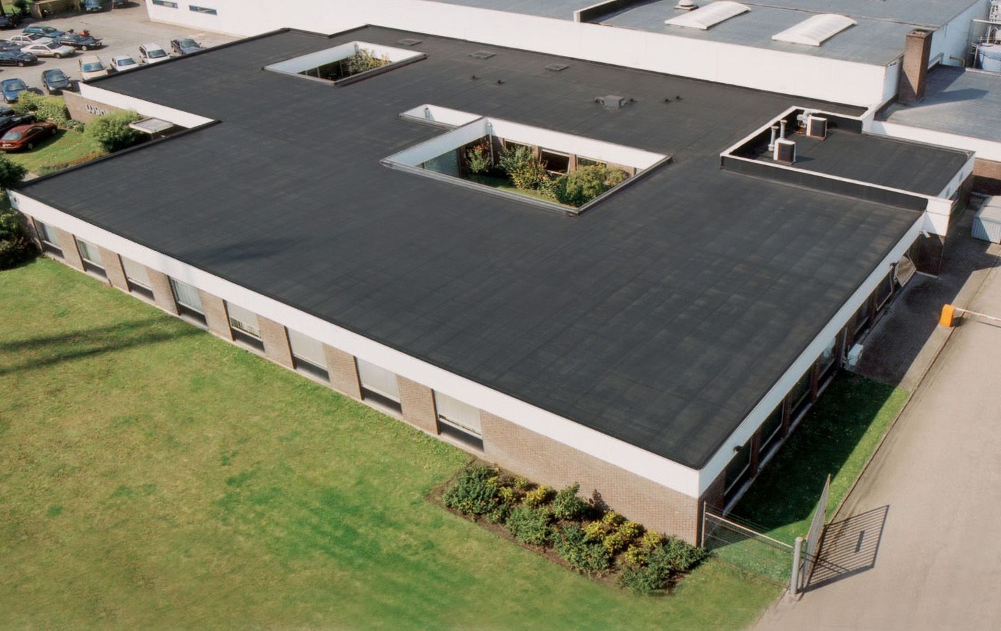 Prefabricated polymer membrane FIRESTONE RUBBERGARD™ EPDM By Firestone ...