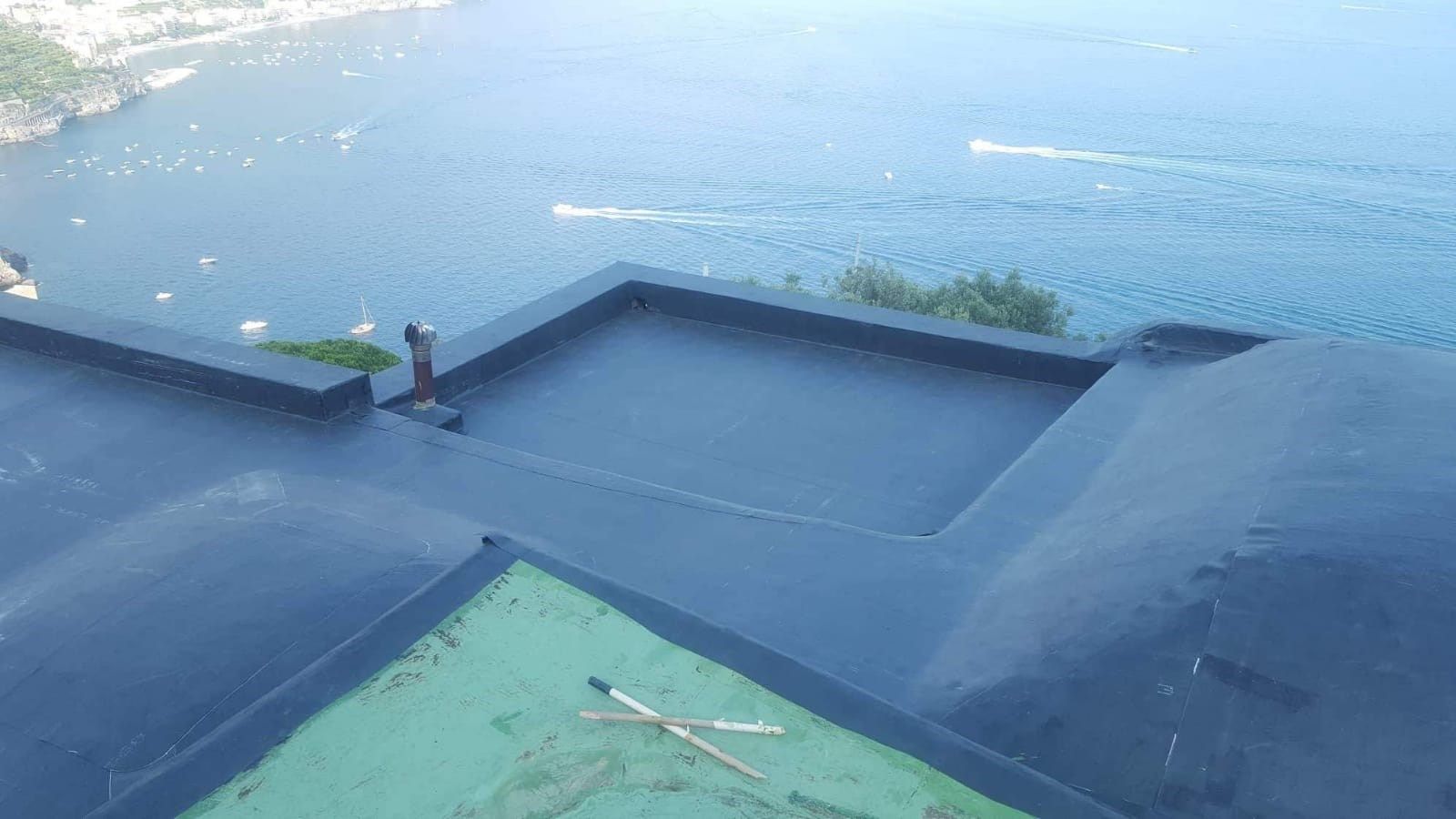 Prefabricated polymer membrane FIRESTONE RUBBERGARD™ EPDM By Firestone ...