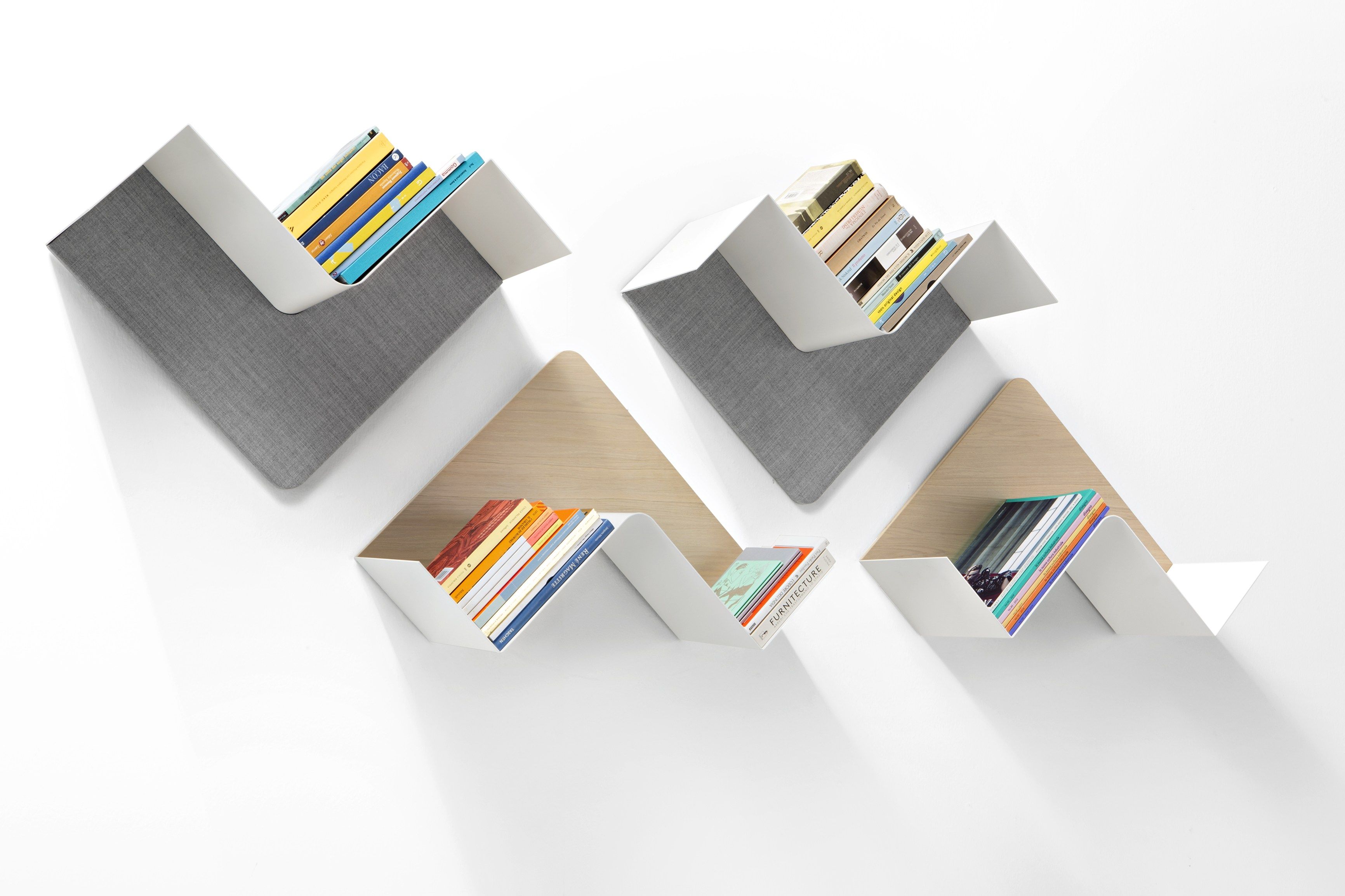 FISHBONE wall shelf By B-LINE