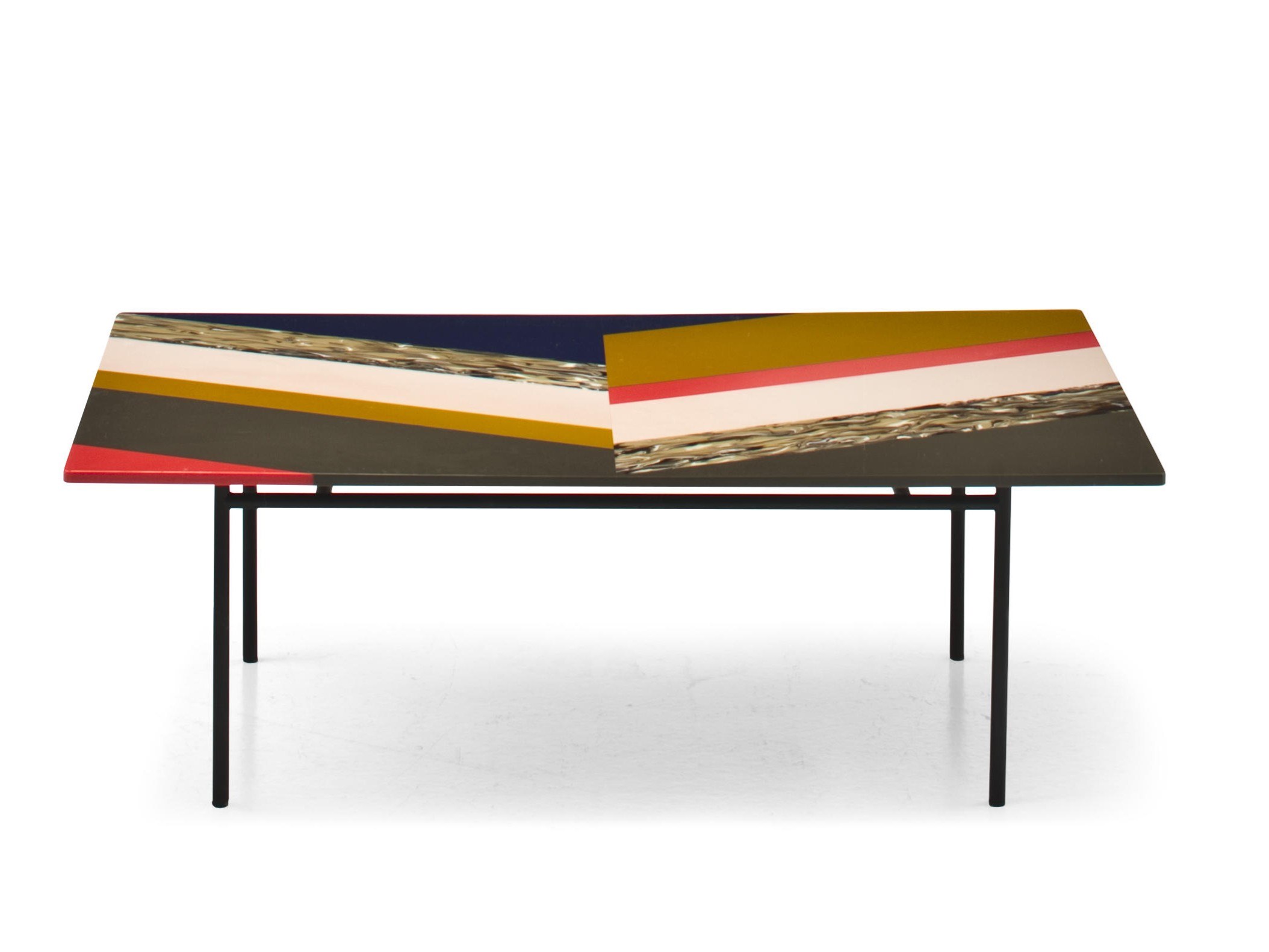 FISHBONE | Rectangular coffee table By Moroso design Patricia Urquiola