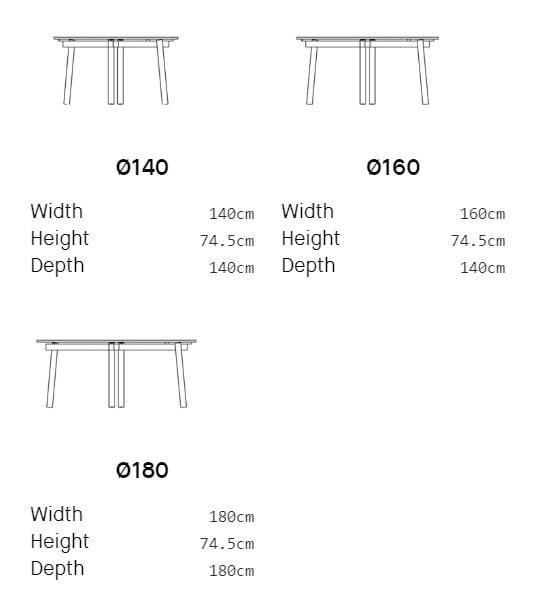 FIX YOUR TABLE | Round table By Moca design Philippe Allaeys