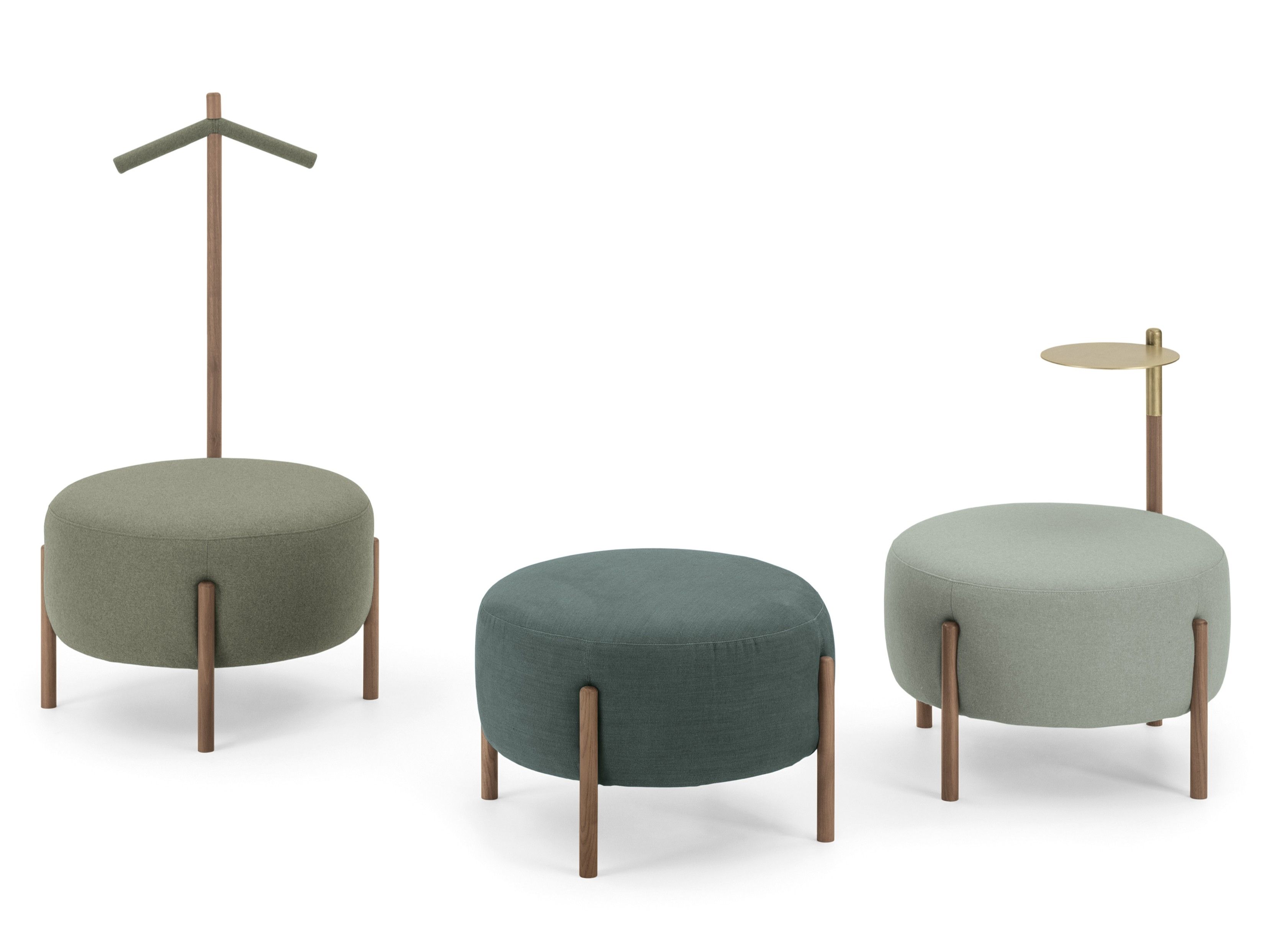 FLAG Fabric pouf / valet stand By Bolzan | design ruga.perissinotto