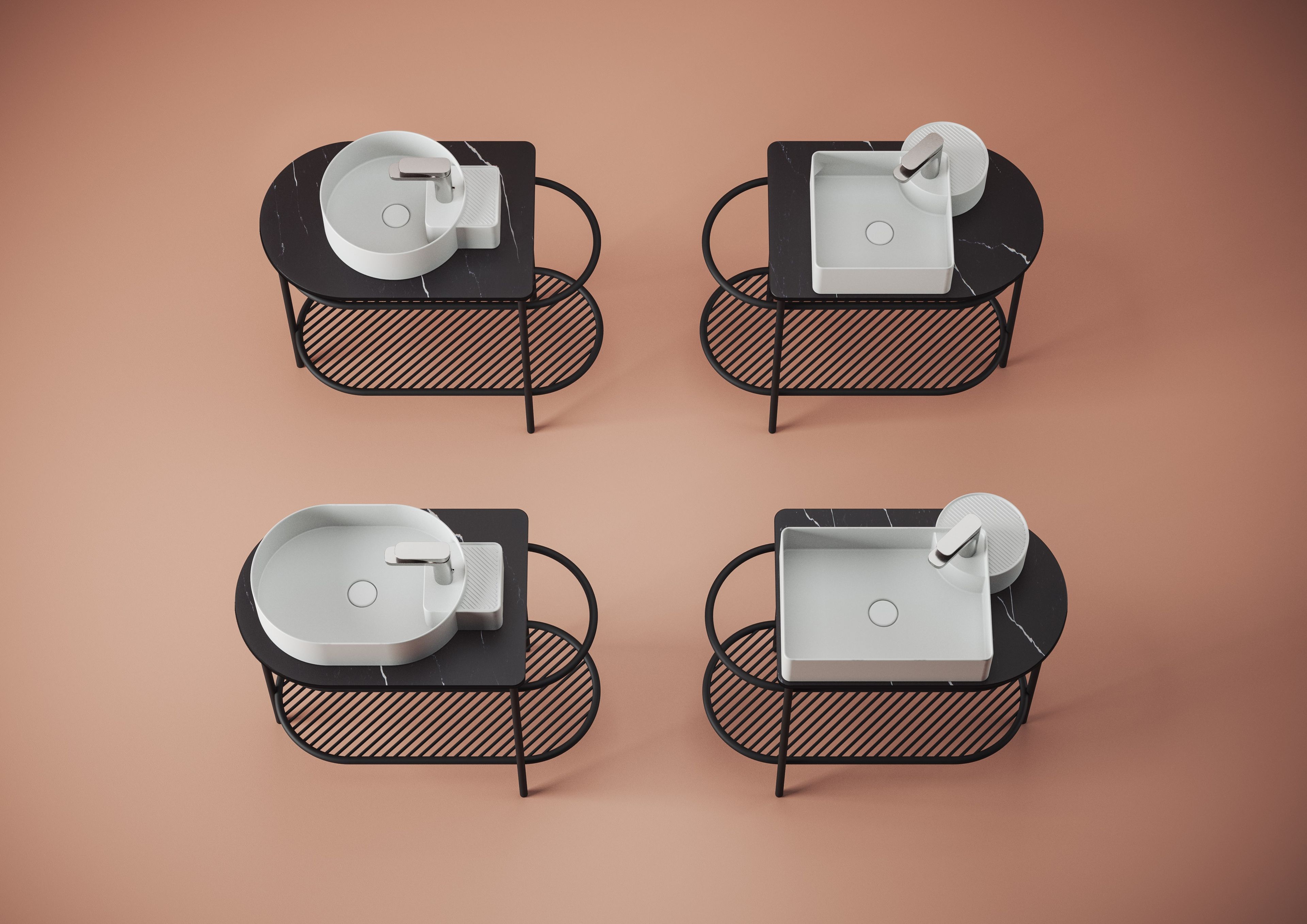 FLAIR | Vanity unit By Artceram design Meneghello Paolelli Associati