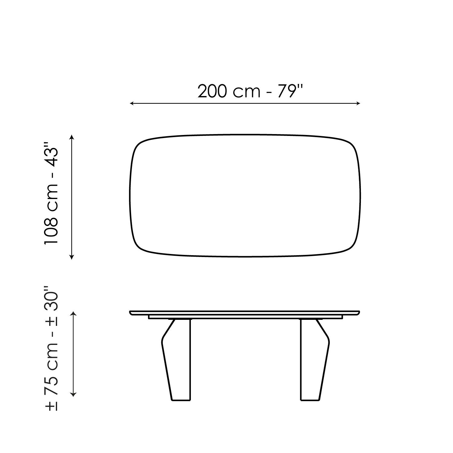 FLAME WOOD | Barrel-shaped table Barrel-shaped table By Bonaldo ...