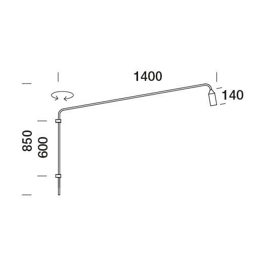 FLAMINGO | Outdoor wall Lamp By Platek design Sara Moroni