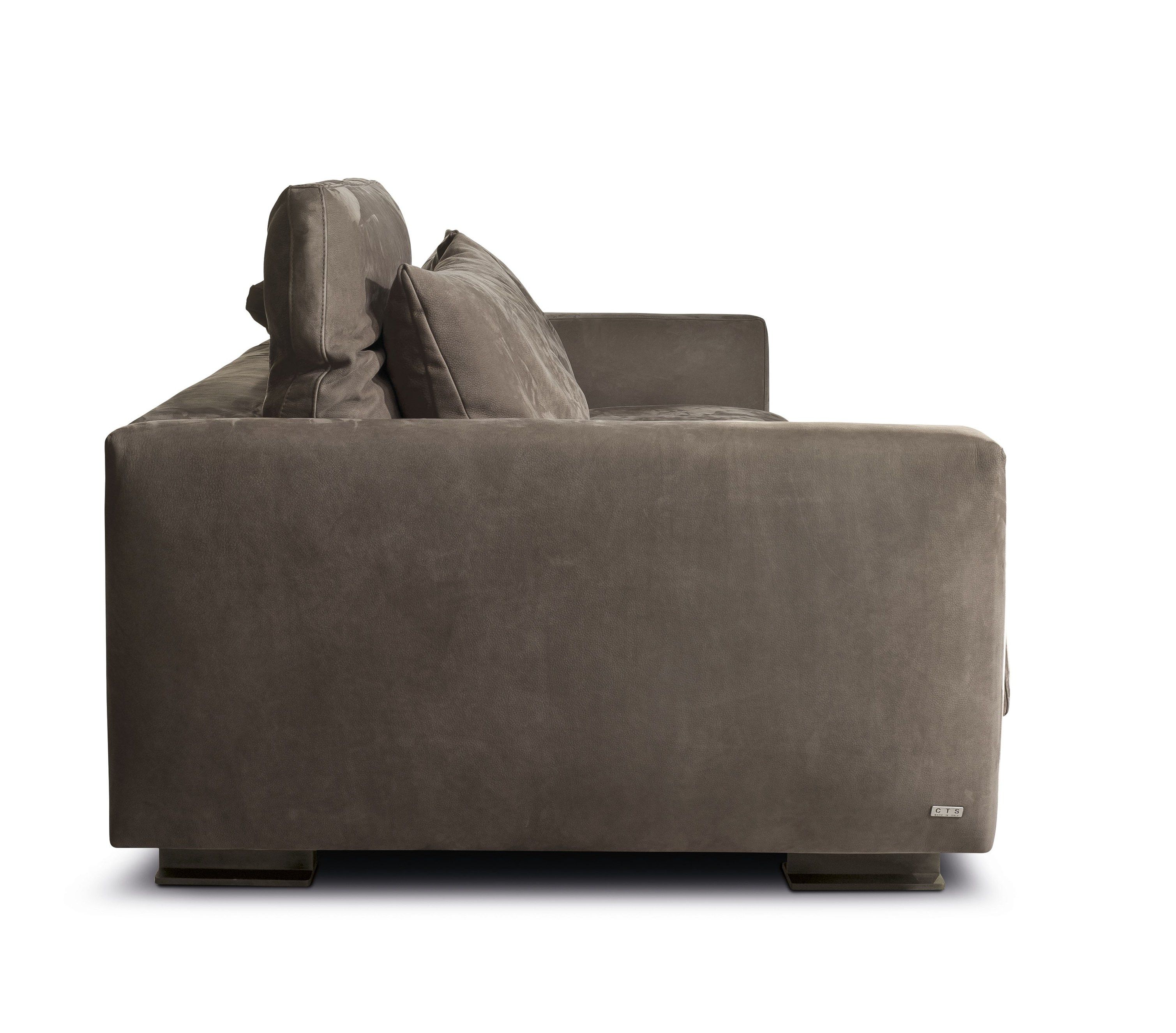 FLAP Modular fabric sofa with chaise longue By CTS SALOTTI | design ...