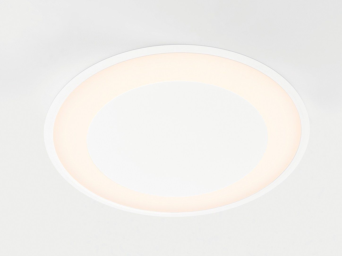 FLAT MOON ECLIPS LED recessed ceiling lamp By Modular Lighting Instruments