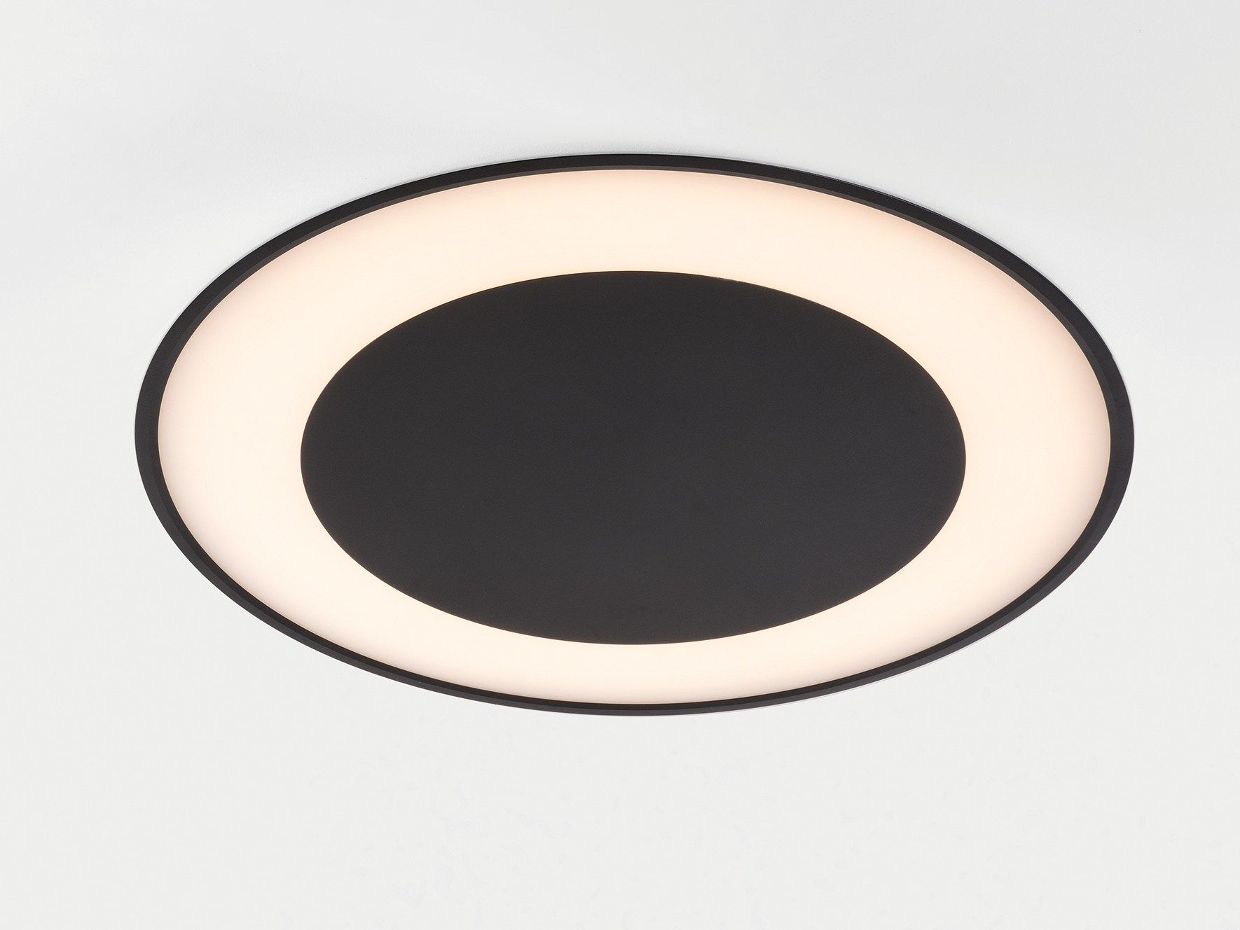 FLAT MOON ECLIPS LED recessed ceiling lamp By Modular Lighting Instruments