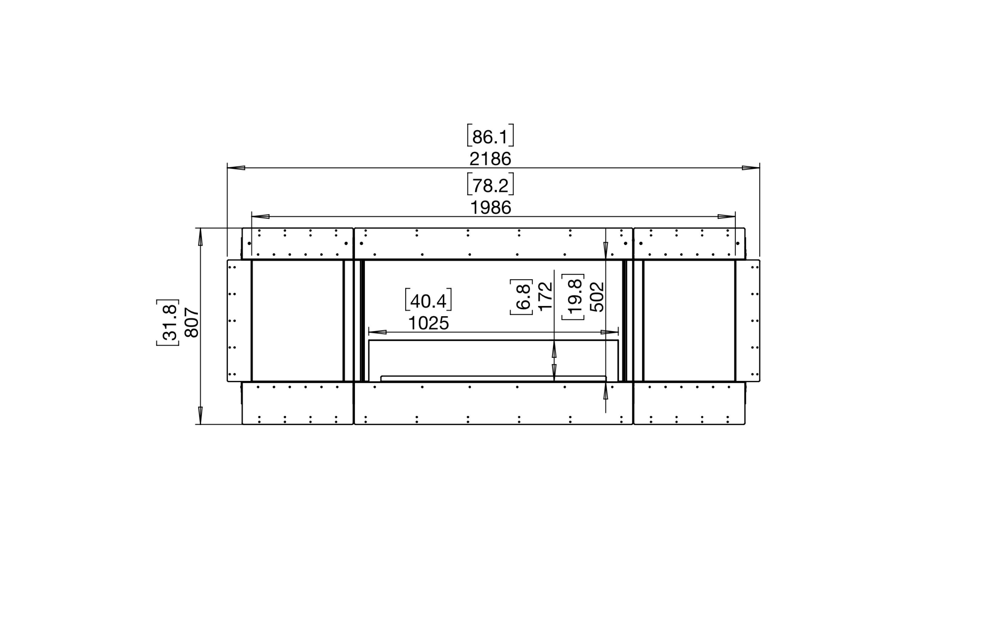 FLEX 78SS BX2 Fireplace insert By EcoSmart Fire