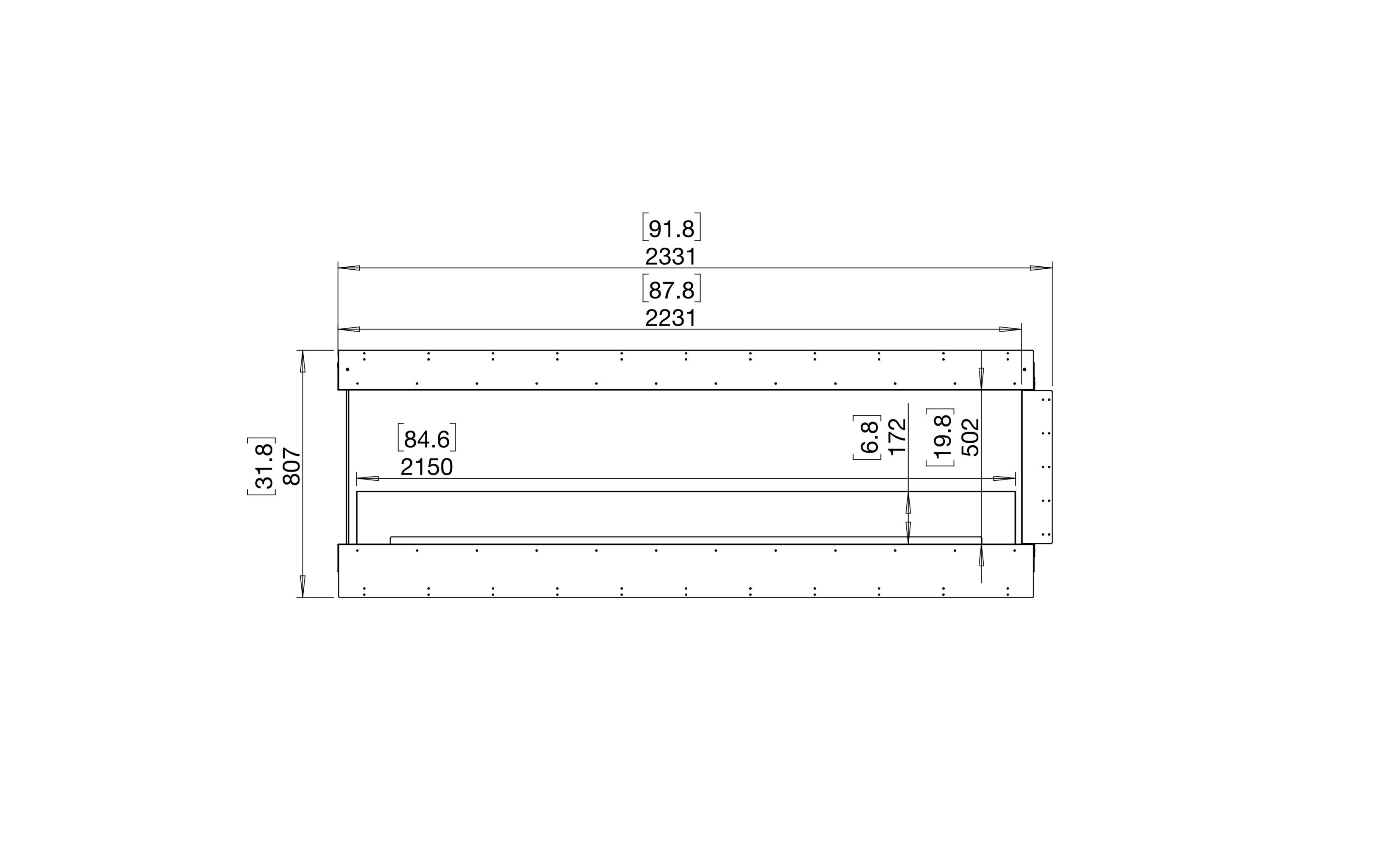 FLEX 86PN Insert de cheminée By EcoSmart Fire