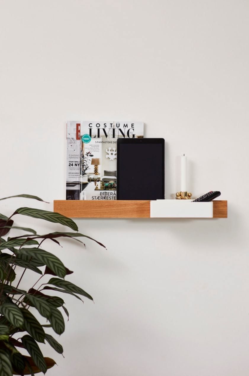 FLEX RAIL 40 WHITE Utensil holder By Gejst