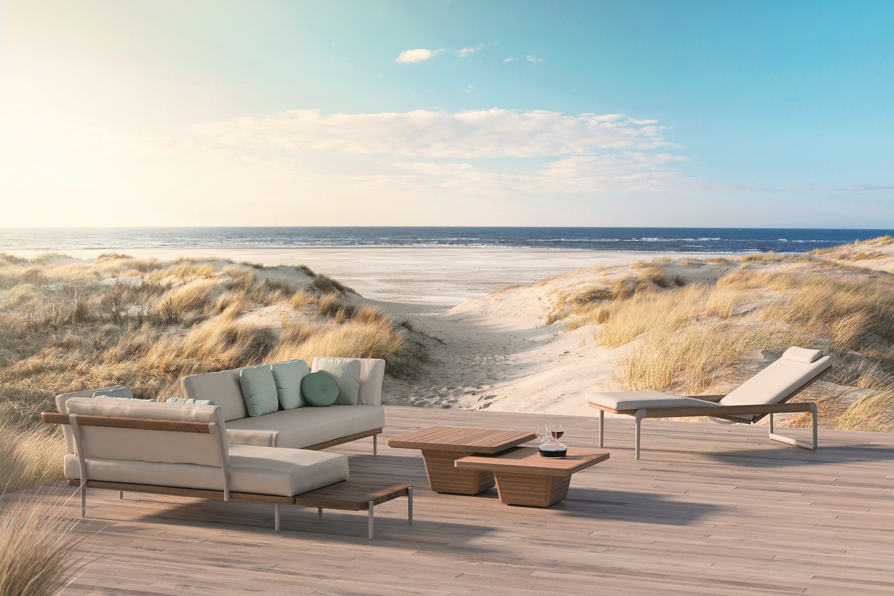 FLEX | Sun lounger Flex Collection By MANUTTI design Stephane De Winter
