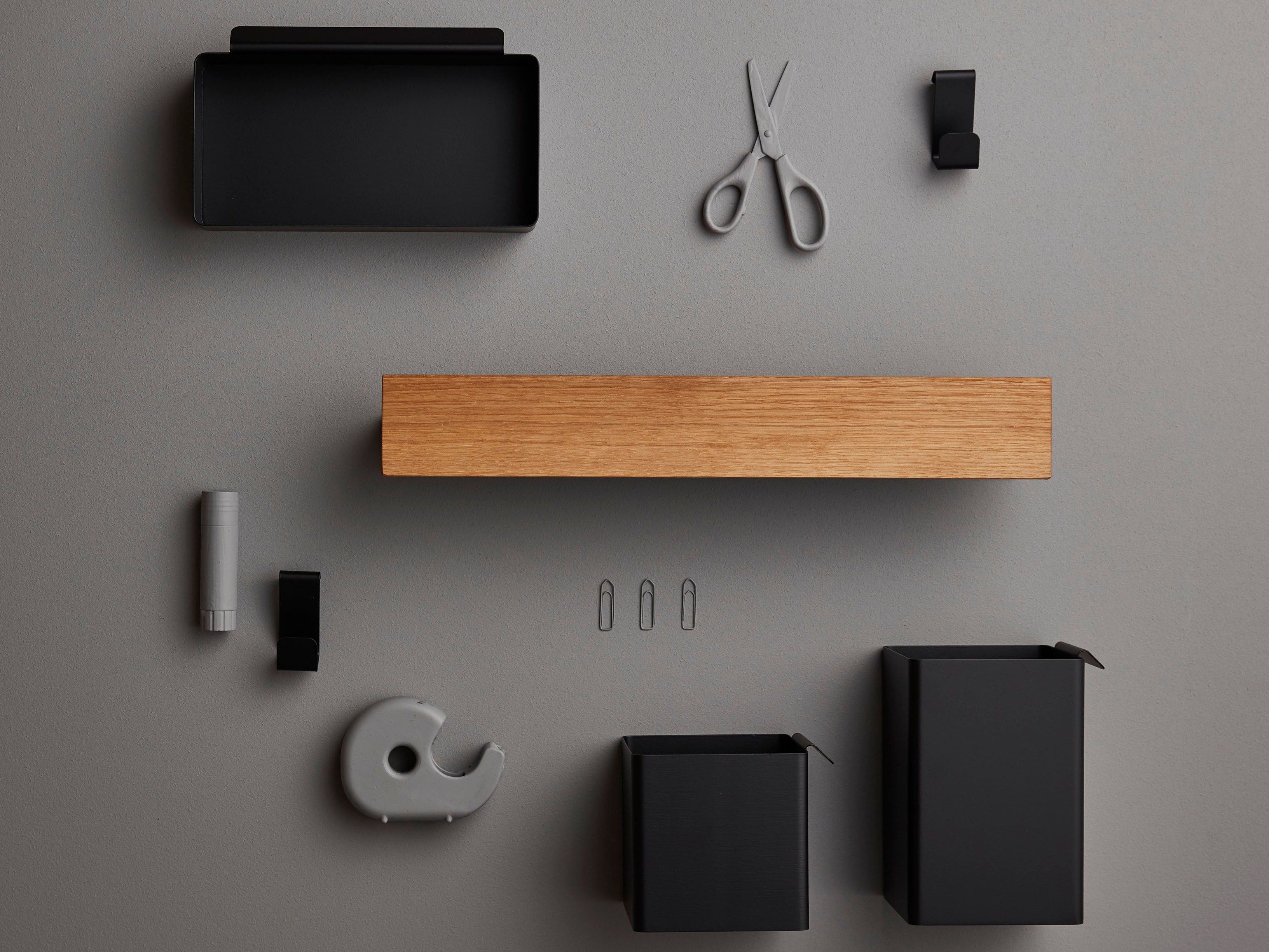 FLEX TRAY BLACK Storage box By Gejst