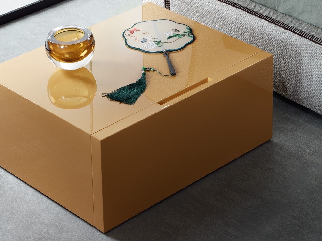 FLIN Wooden bedside table with drawers By Lema | design Officinadesign Lema