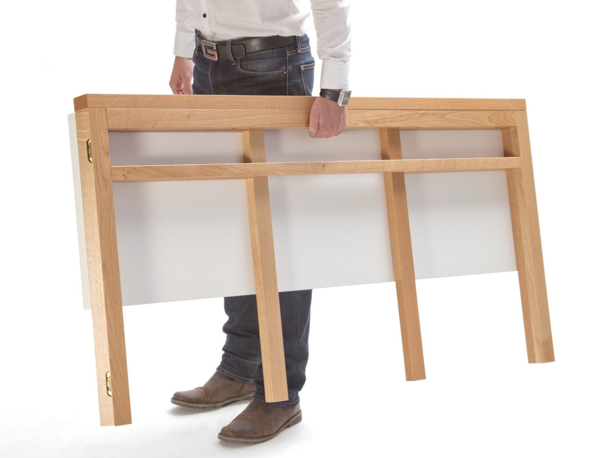 FLIP Folding wooden bench desk By Inno | design Harri Korhonen