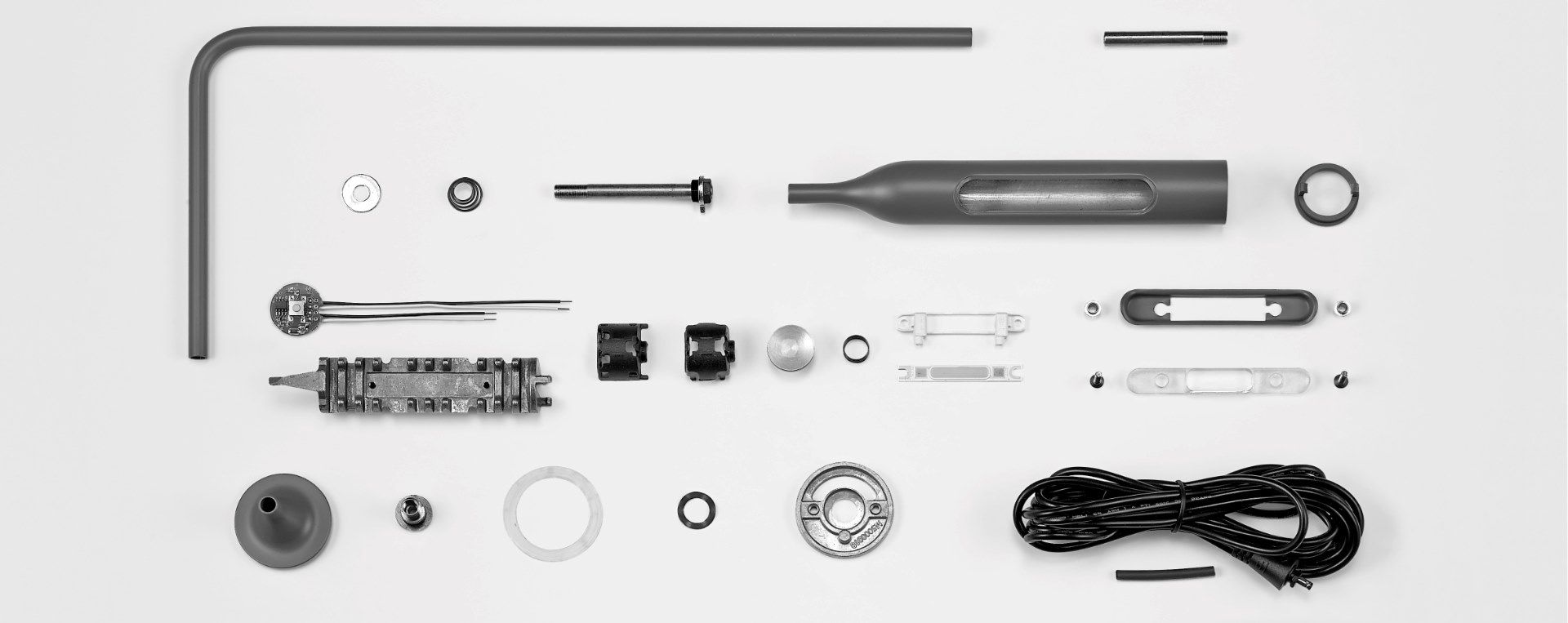 FLO LED dimmable aluminium wall lamp By Lumina | design Foster + Partners