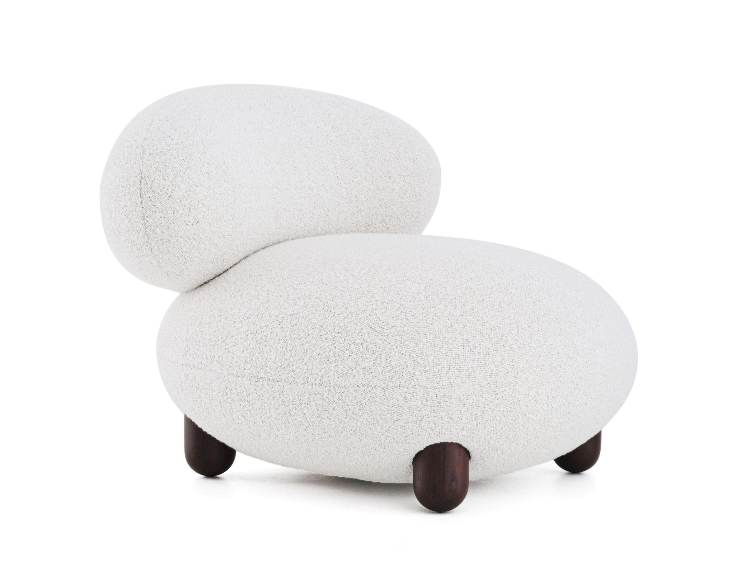 FLOCK Fabric easy chair By NOOM | design Kateryna Sokolova