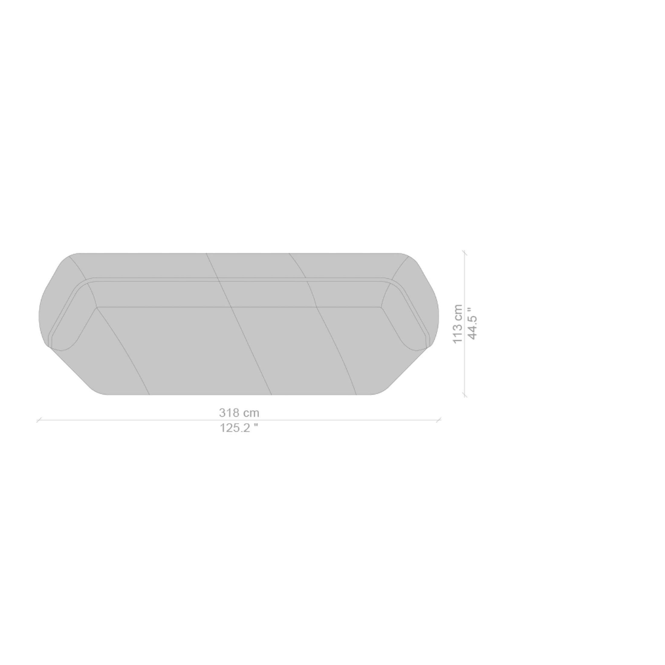 FLOE INSEL | 3 seater sofa By Cassina design Patricia Urquiola