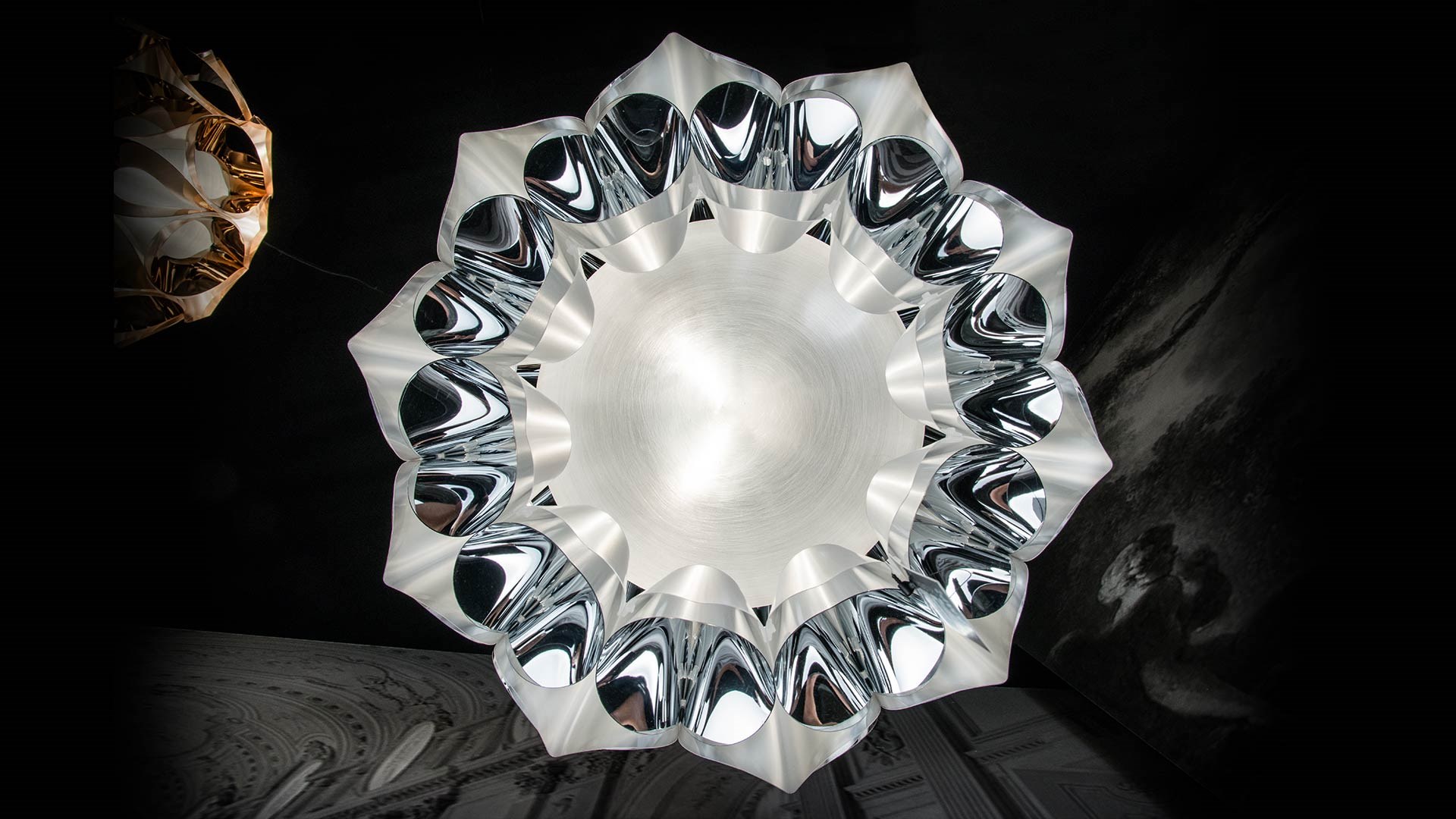 FLORA PEWTER 吊灯 By Slamp | design Zanini de Zanine