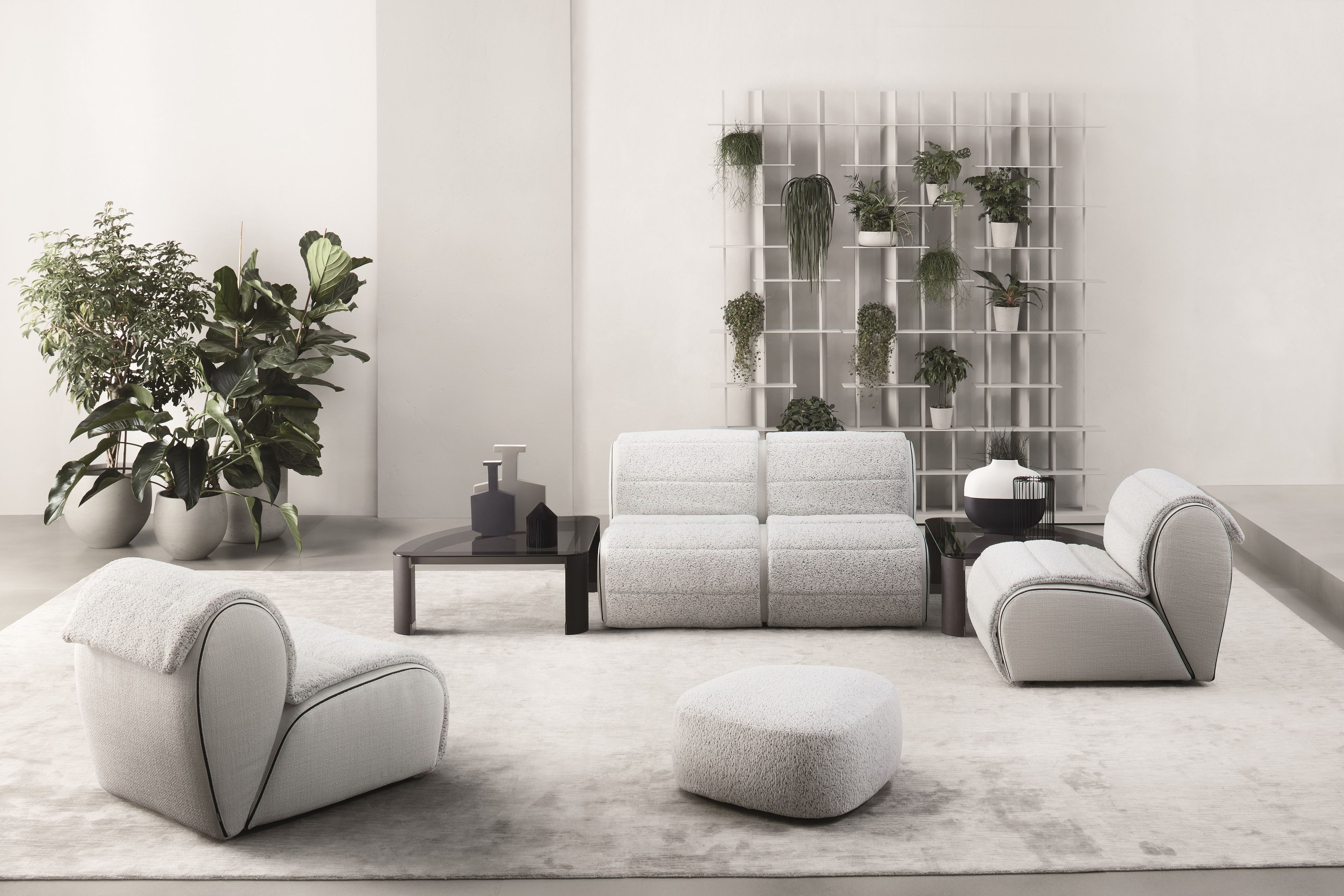 FLORA | Sofa Flora Collection By Flou design Ilenia Viscardi