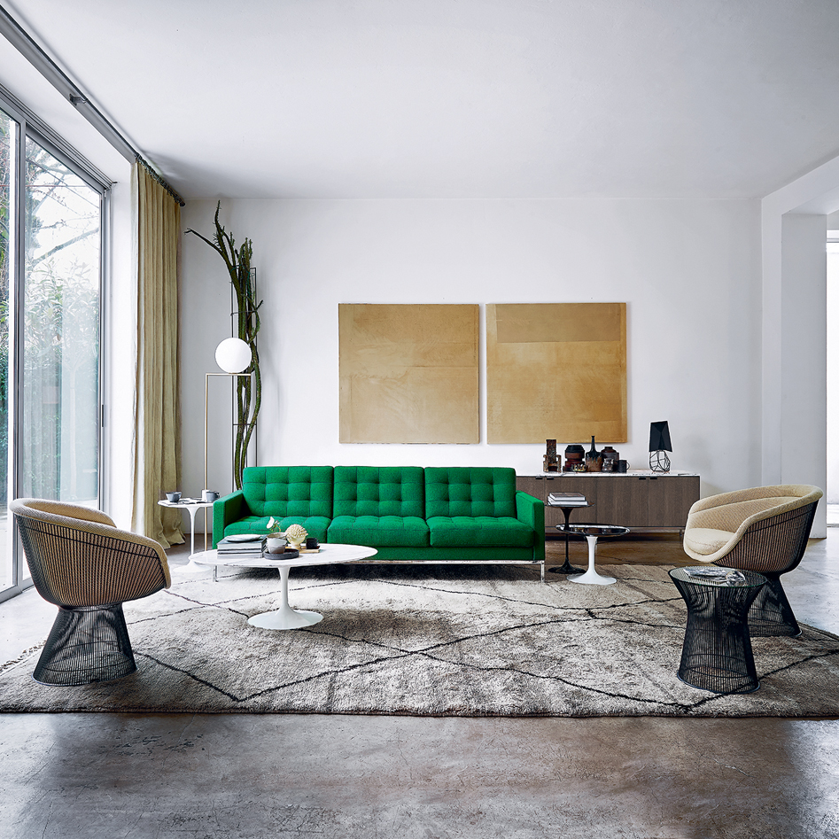 FLORENCE KNOLL RELAX | Tufted sofa By KNOLL