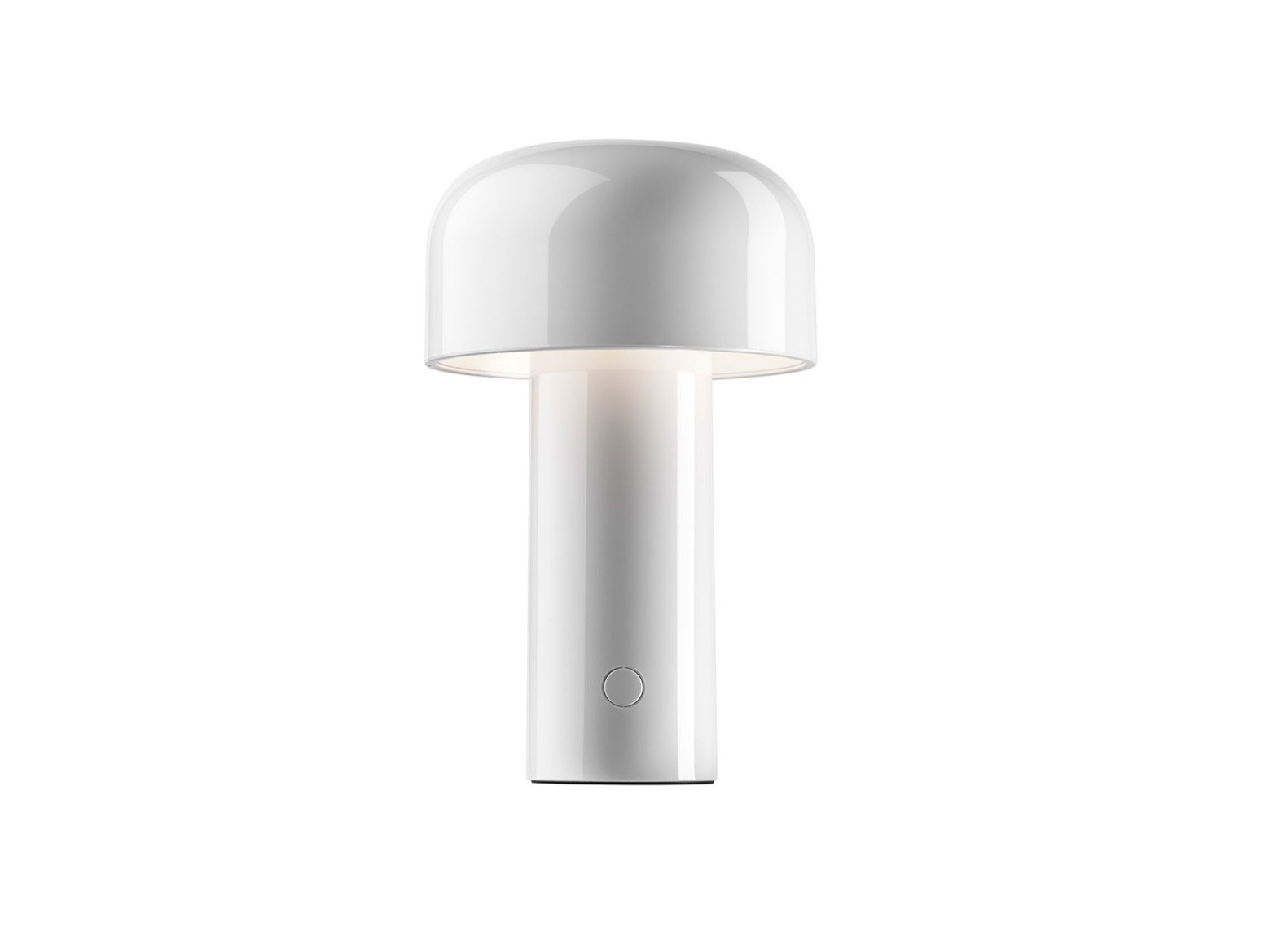 LED cordless polycarbonate table lamp FLOS - BELLHOP WHITE By In Stock ...