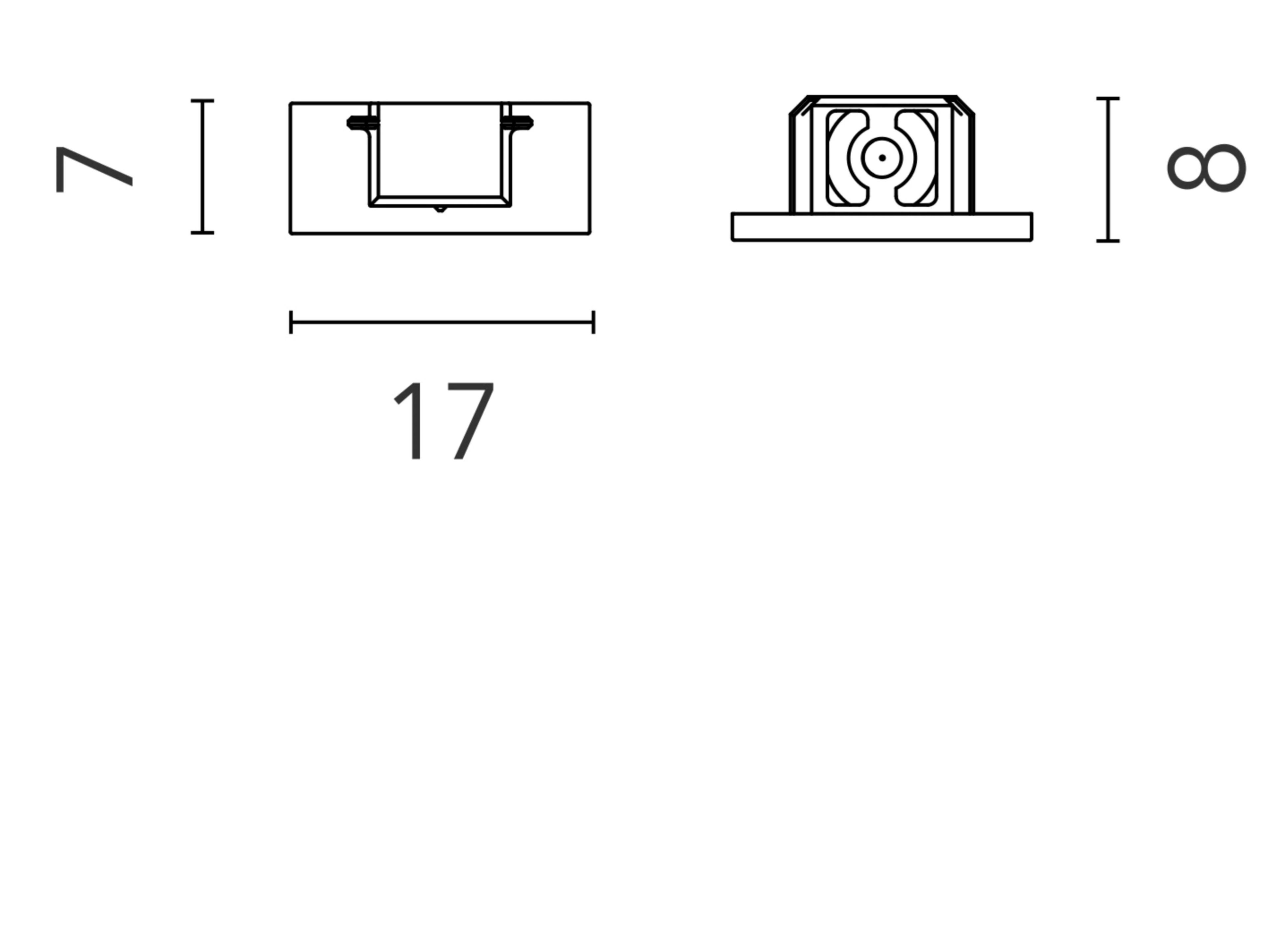 FLOS - ZERO TRACK 2x1 M WHITE Illuminazione a binario By In Stock