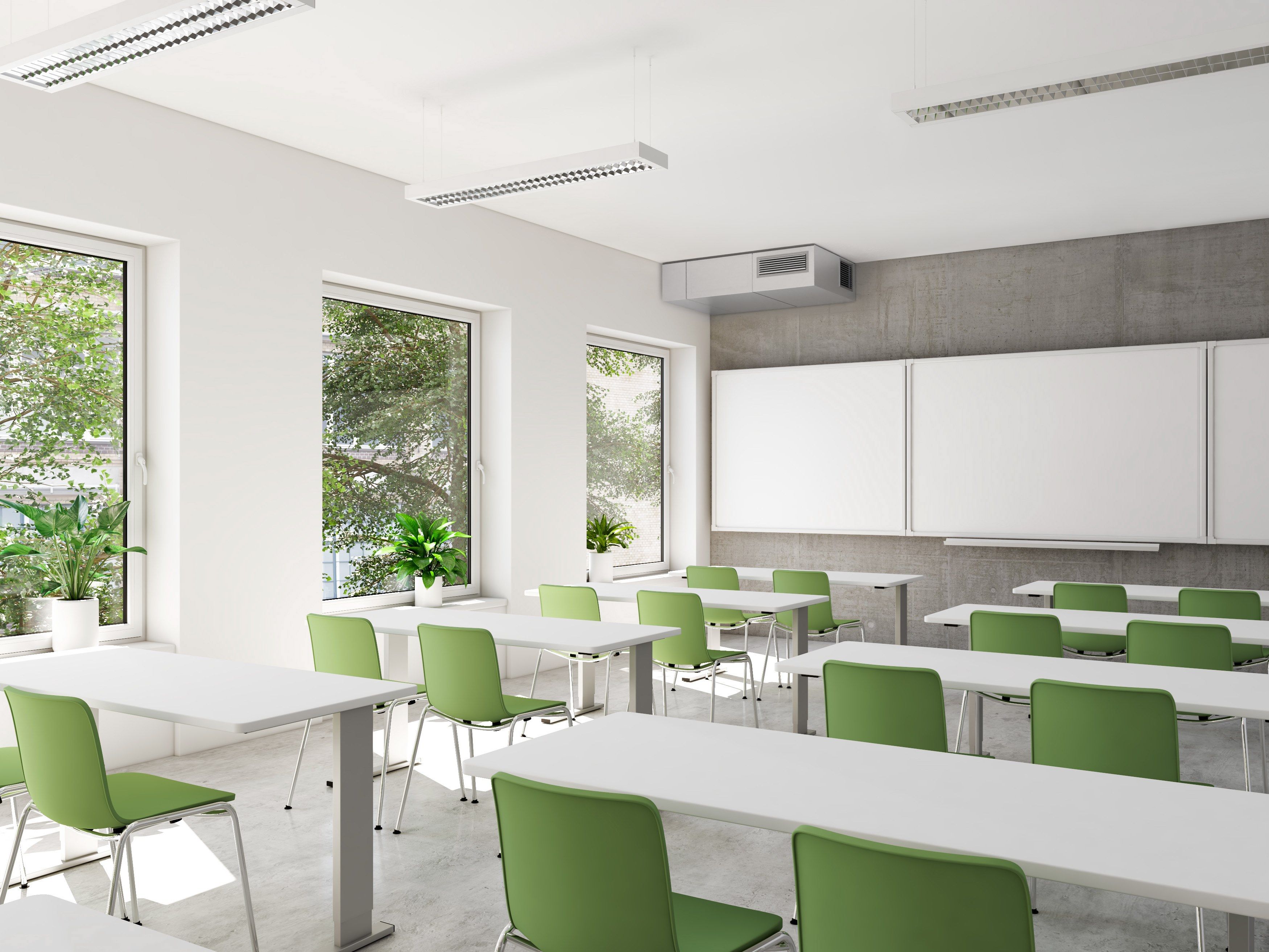 Mechanical forced ventilation system FLOW 800 By Helty