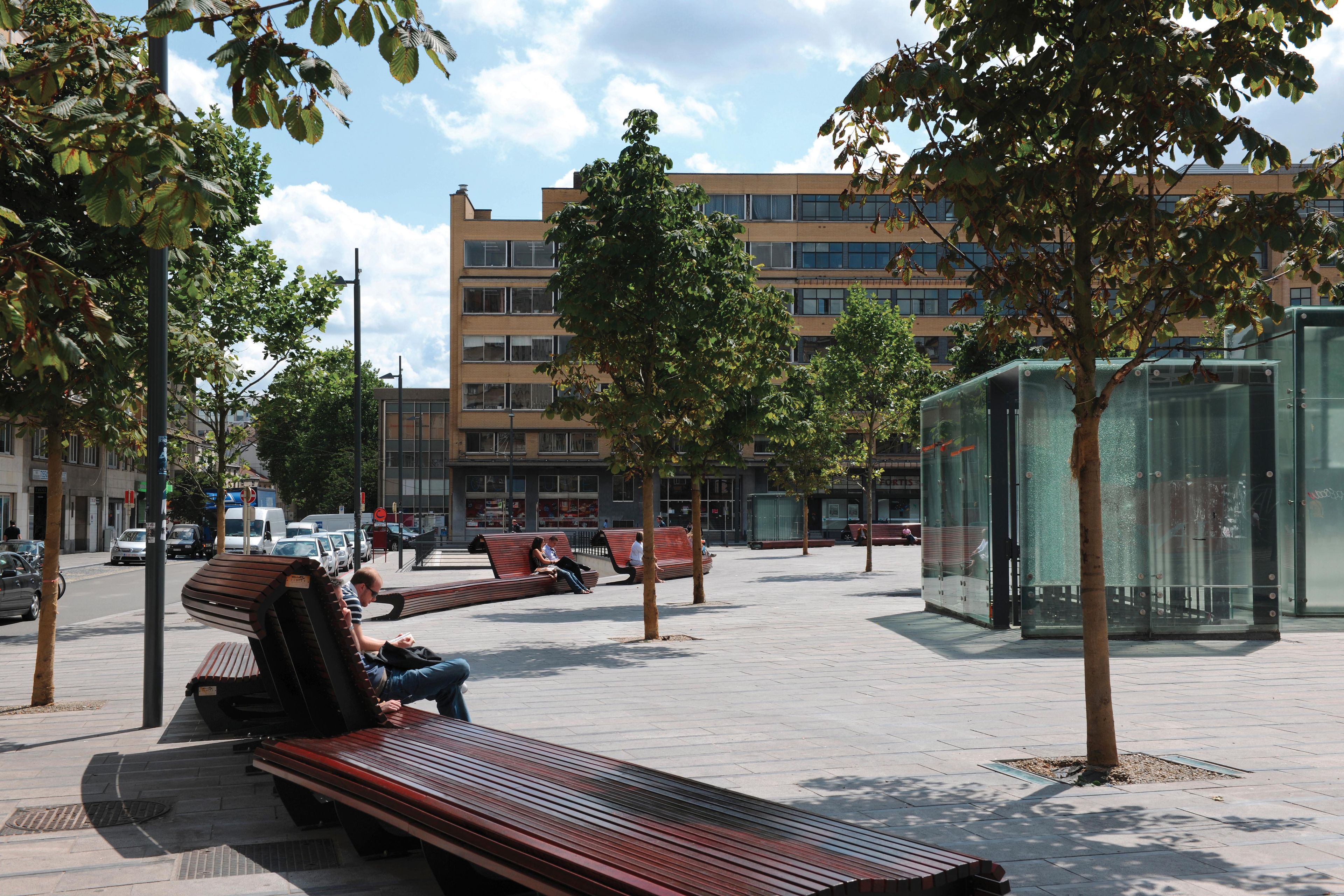 FLOW | Panchina senza schienale By City Design