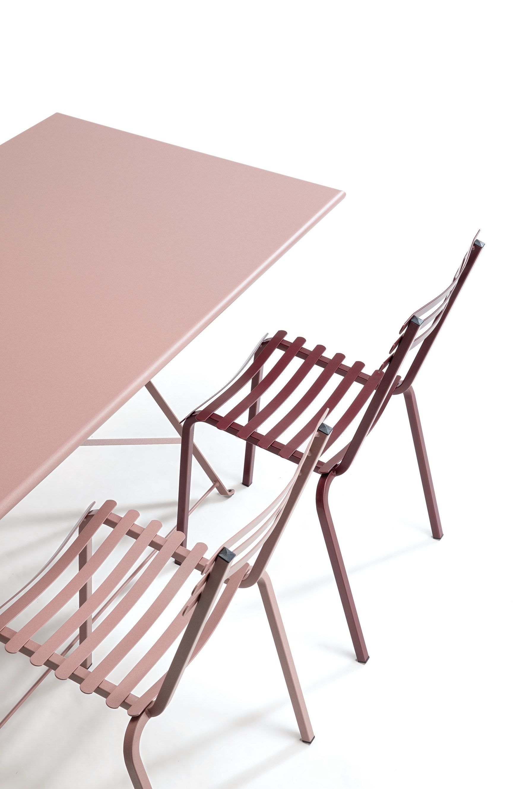 FLOWER Sedia impilabile da giardino in ferro By Ethimo