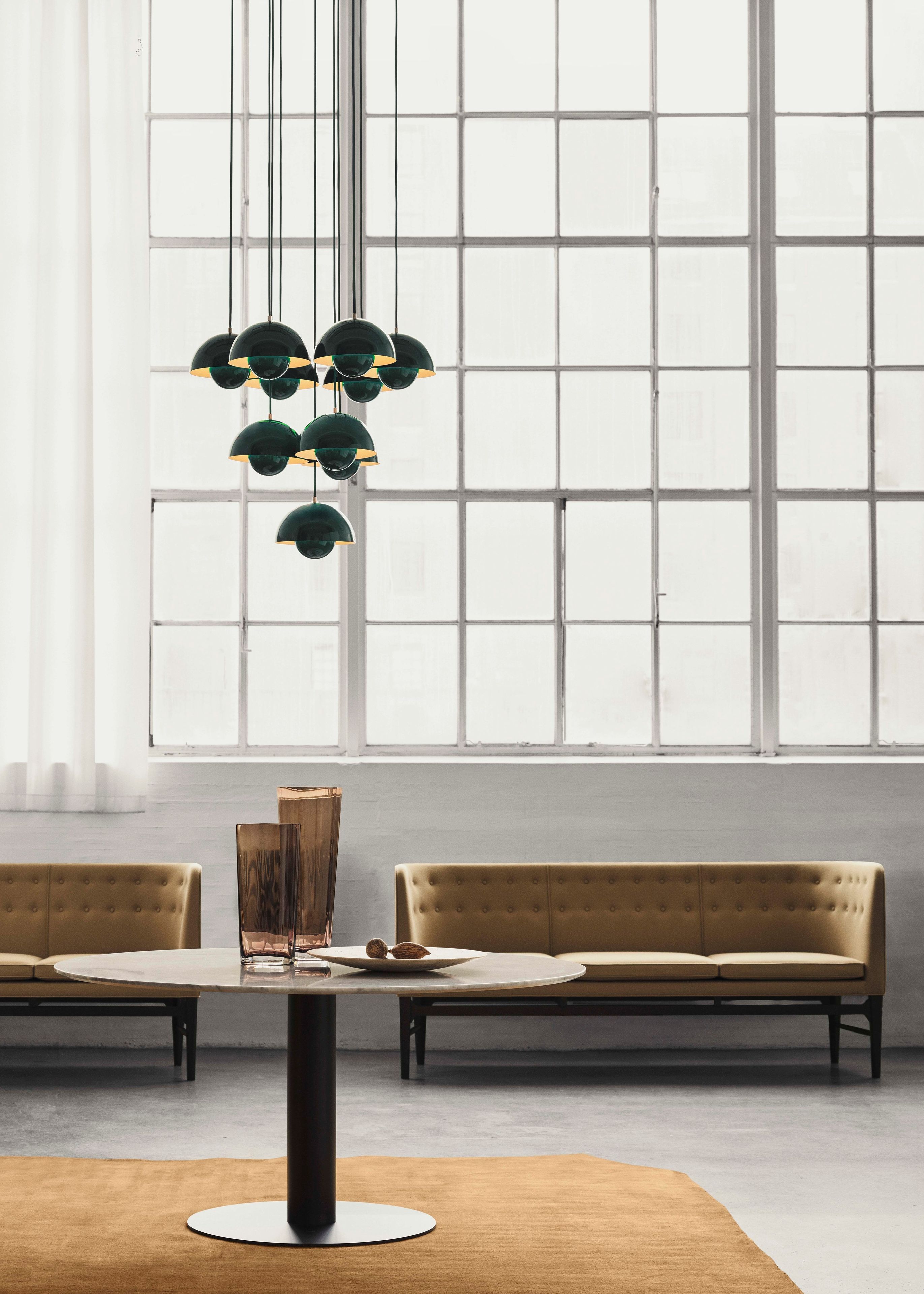 FLOWERPOT VP1 Pendant lamp By &Tradition | design Verner Panton