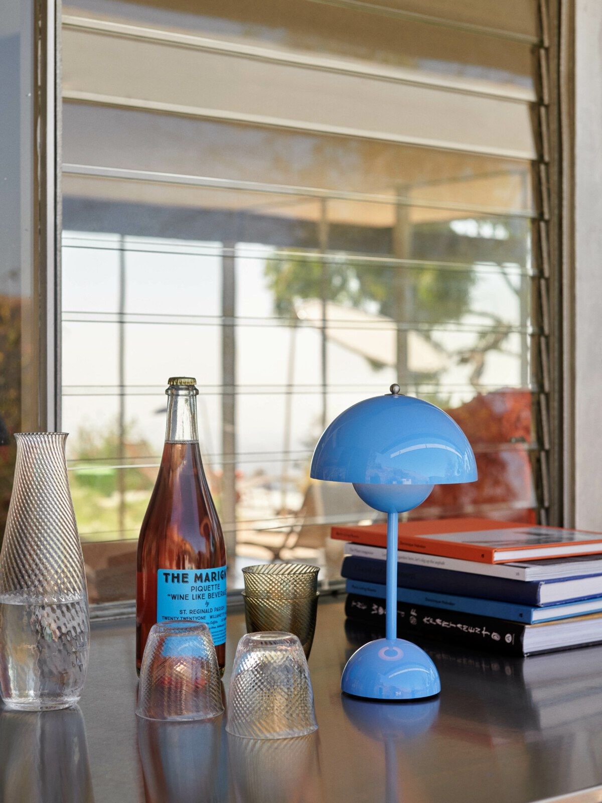 FLOWERPOT VP9 Table lamp By &Tradition | design Verner Panton