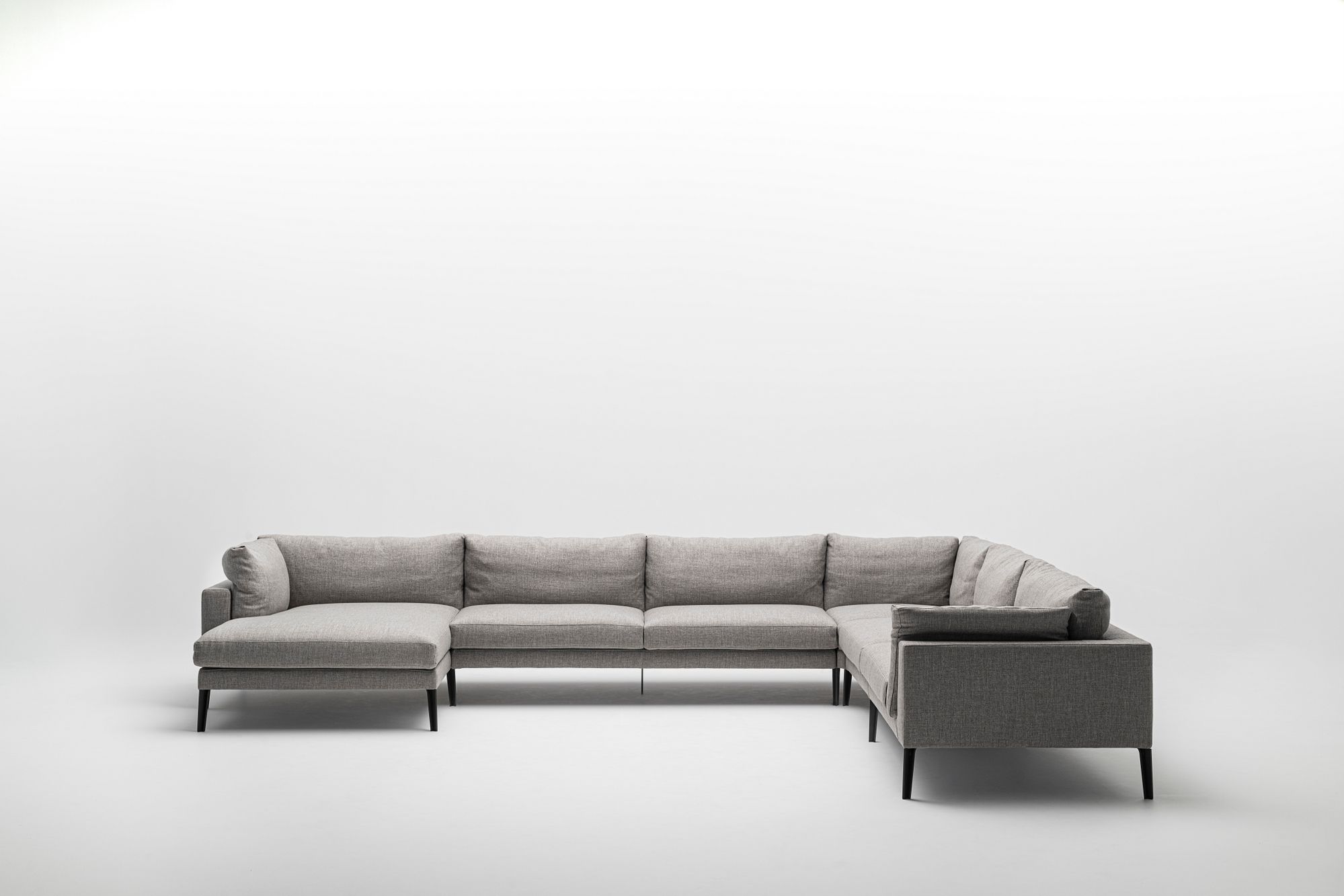 Sectional fabric sofa FLOYD-HI 2 SYSTEM By Living Divani design Piero ...