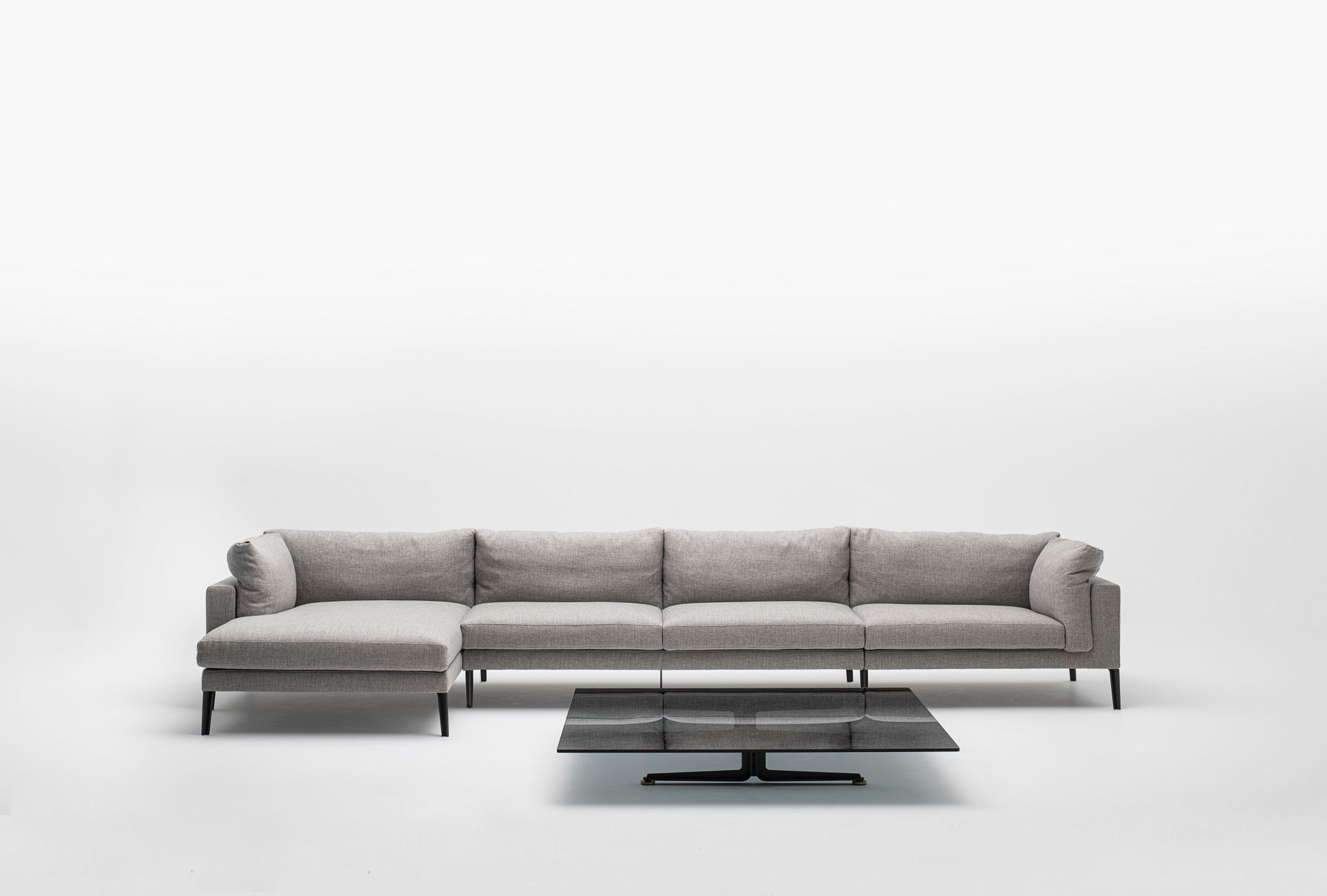 Sectional fabric sofa FLOYD-HI 2 SYSTEM By Living Divani design Piero ...
