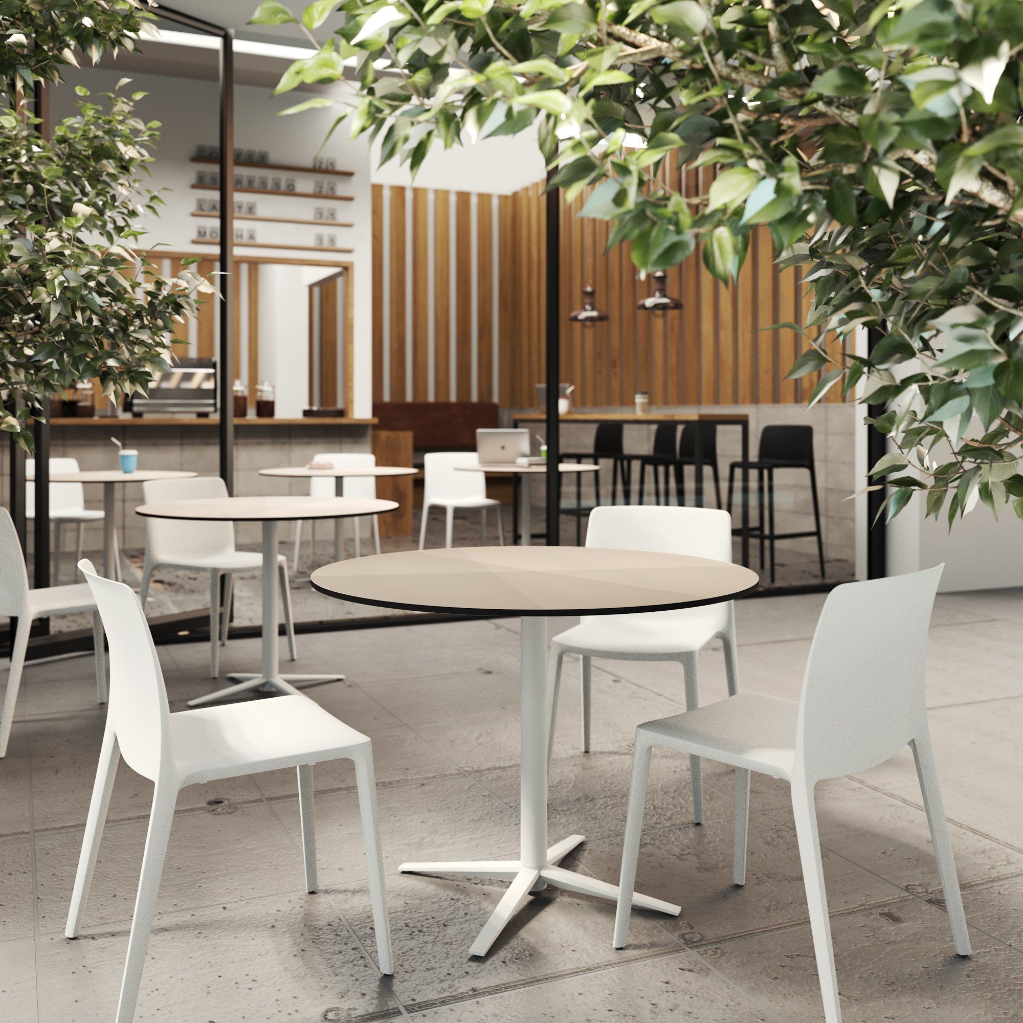 FLUIT | Chair with integrated cushion Fluit Collection By ACTIU design ...