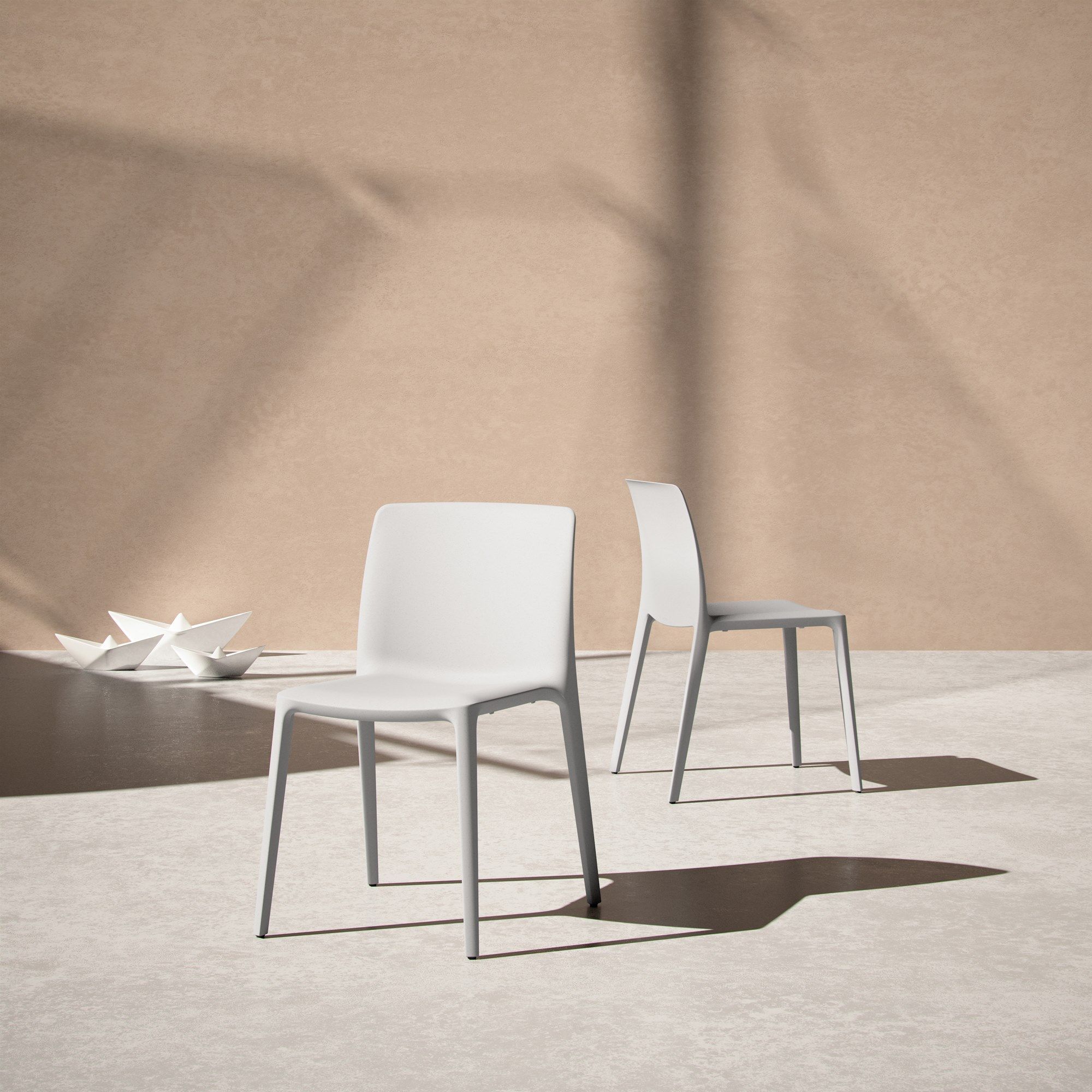 FLUIT | Chair with integrated cushion Fluit Collection By ACTIU design ...