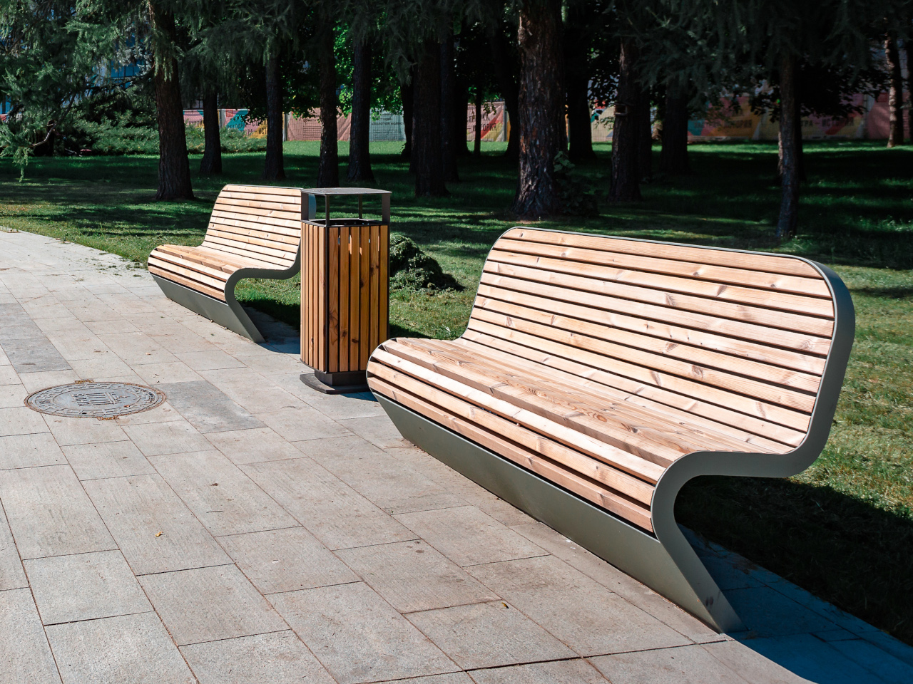 FLY | Banco con respaldo By Punto Design diseño Arturo Erbsman