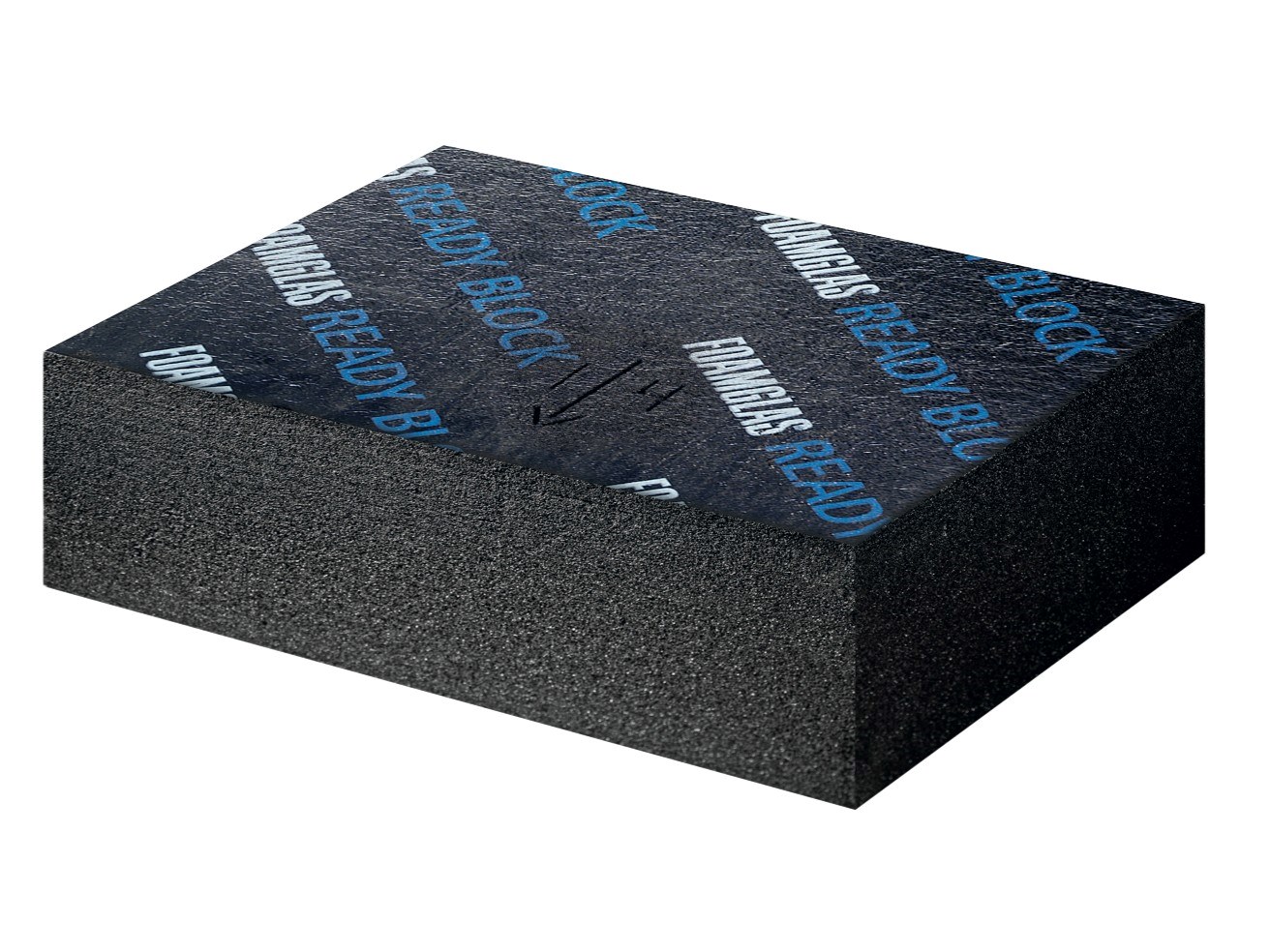 Panel termoaislante de vidrio celular FOAMGLAS® READY T4+ TAPERED By FOAMGLAS