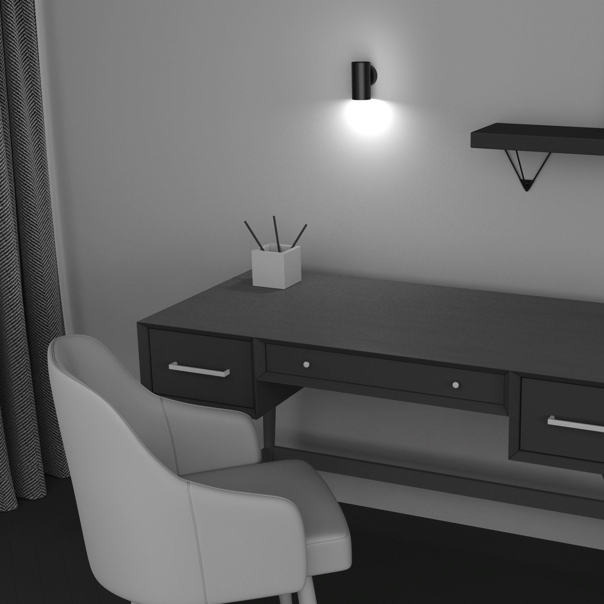 FOCUS S LED wall-mounted adjustable spotlight By MAYTONI