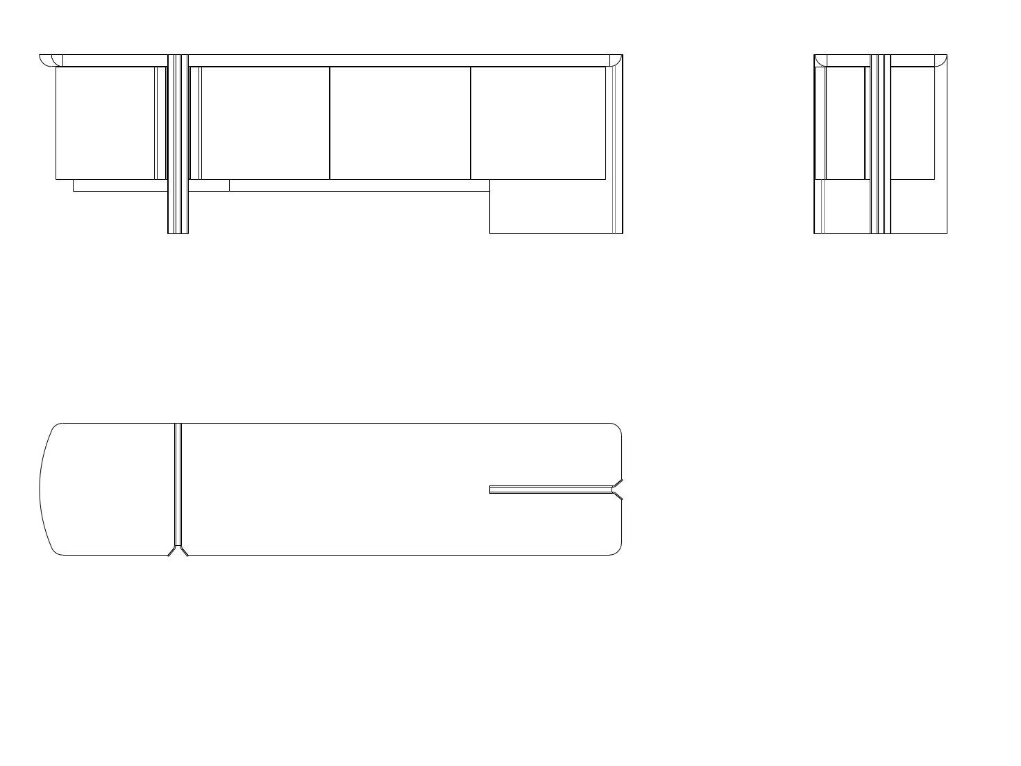 FOIL Sideboard with integrated lighting By ENNE | design Maurizio Manzoni