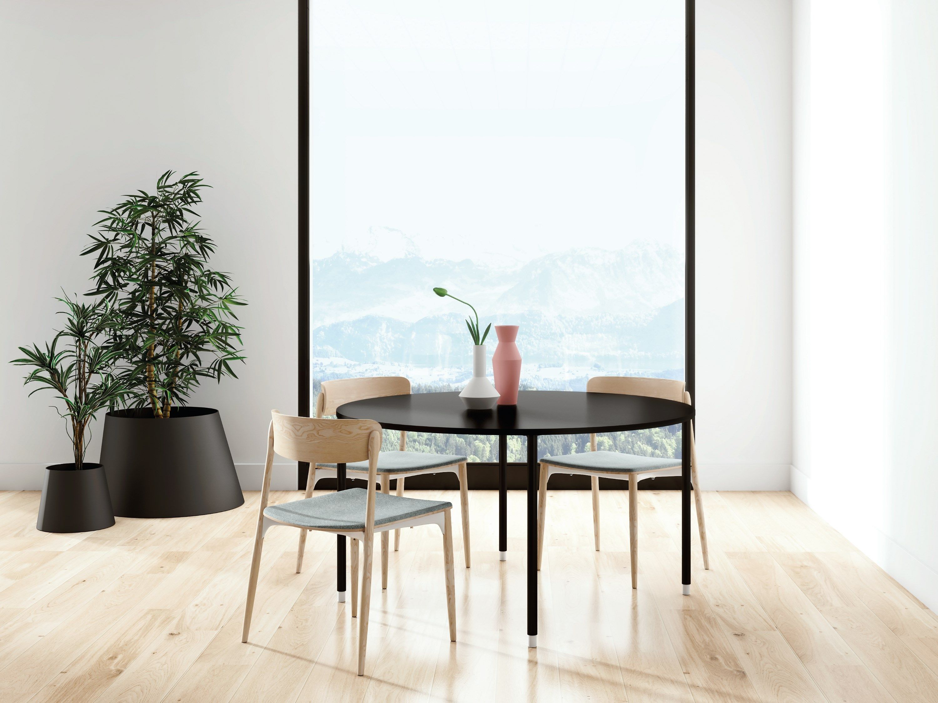 FOORK | Tavolo rotondo By Systemtronic design Victor Carrasco