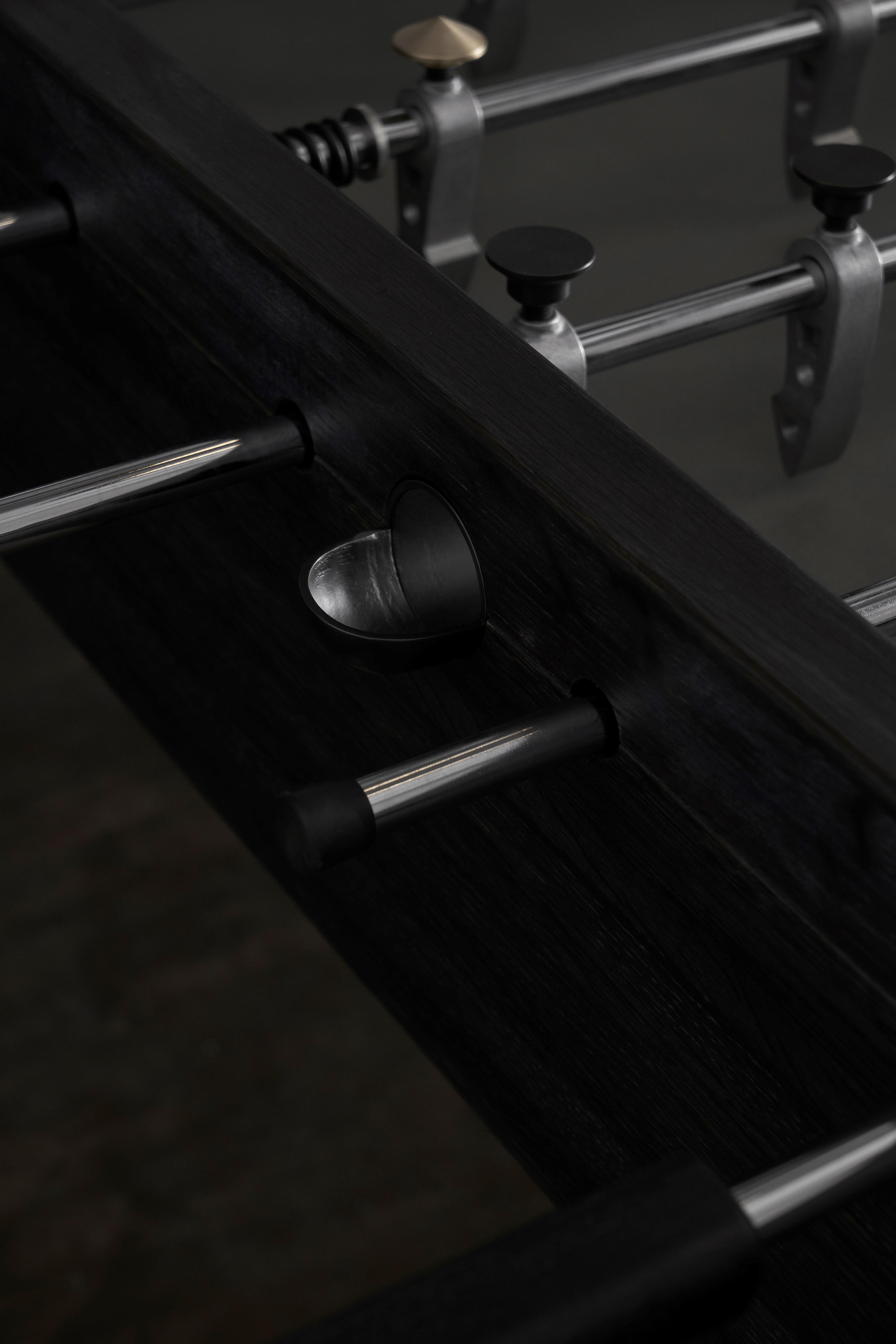 Foosball table Rectangular oak football table By District Eight